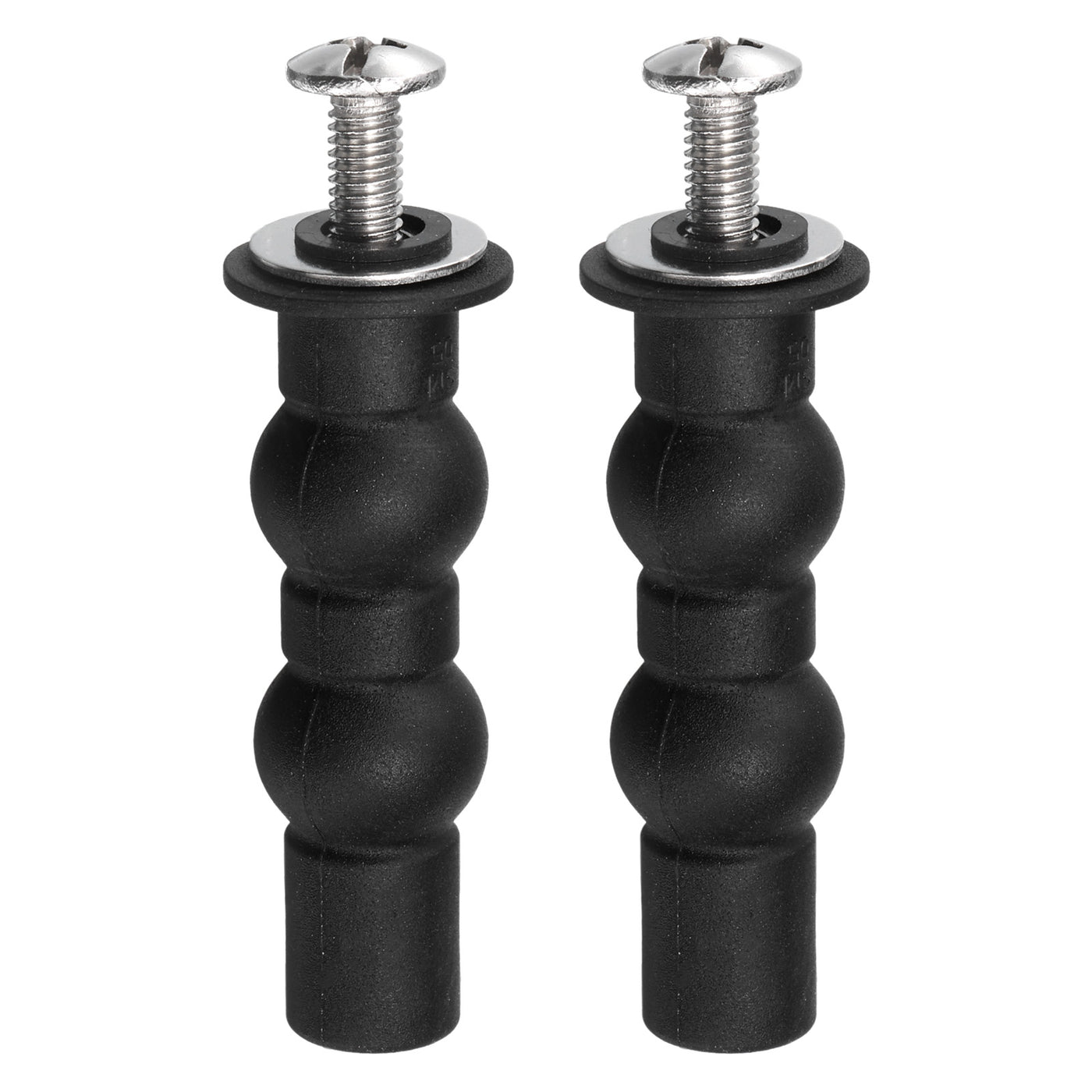 Uxcell 2 Set M6 Expanding Rubber Bolt Top Nuts Set(Washer Dia: 18mm/0. ...