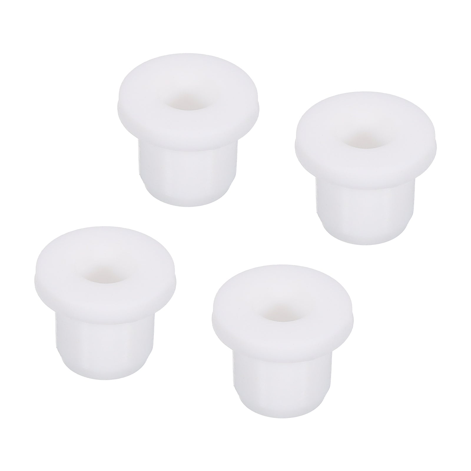 4Pcs T Type Rubber Grommet Mount Dia 10mm ID 6mm H 11mm Seal Protection ...