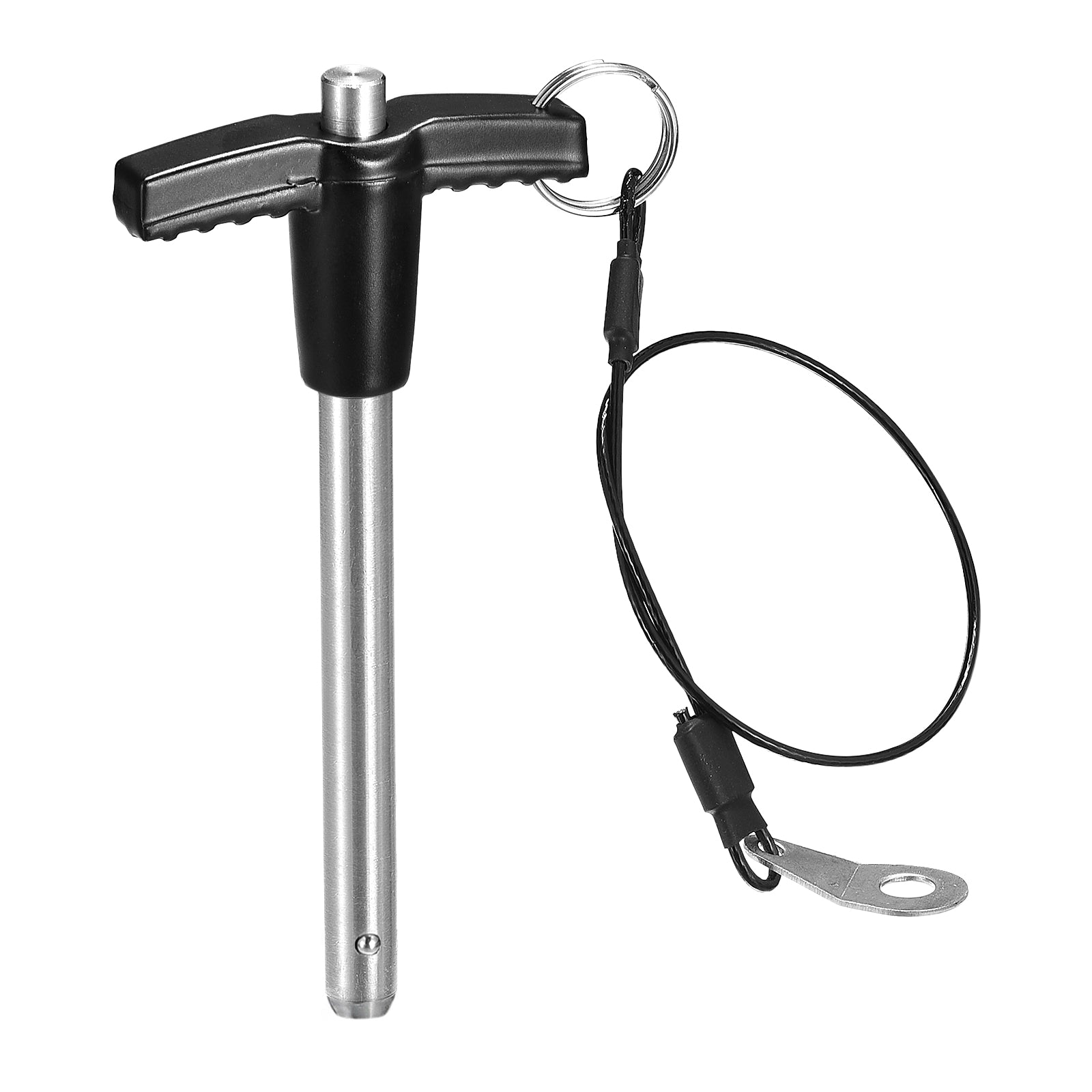 Uxcell T Handle Locking Pins Push-Button Quick Release Pin with Lanyard ...