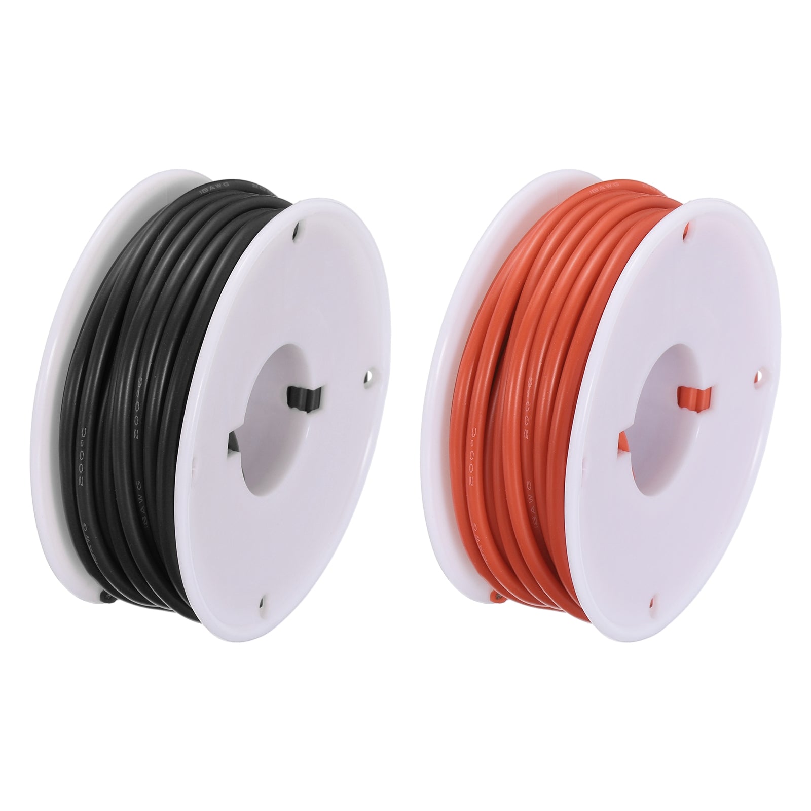 18 Gauge Silicone Wire 18AWG Electrical Wire Stranded Wire Flexible ...