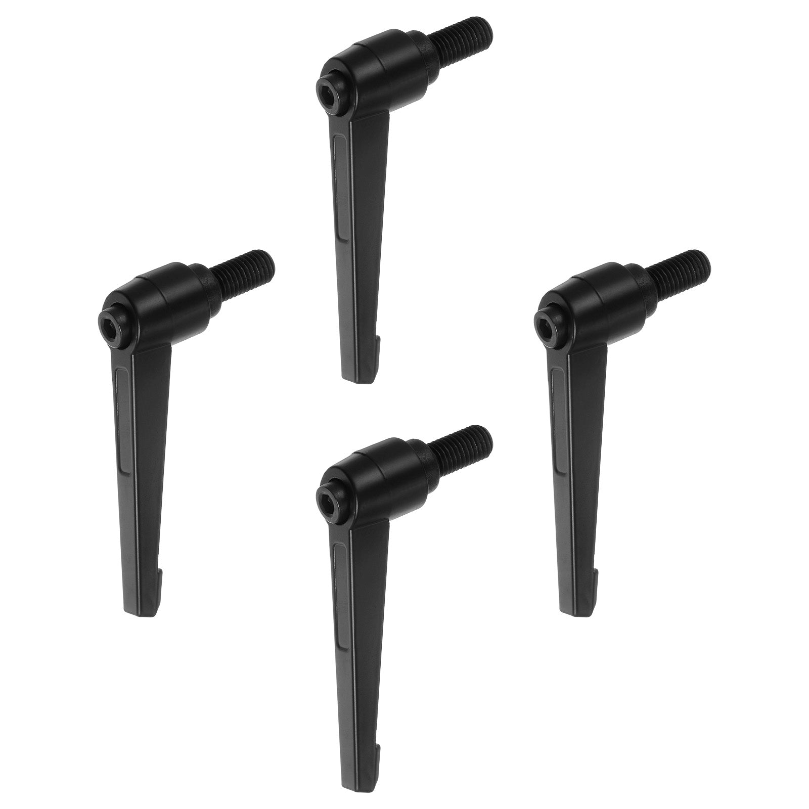4pcs Adjustable Clamping Lever Handles M12 x 25mm Male Thread Bolt ...