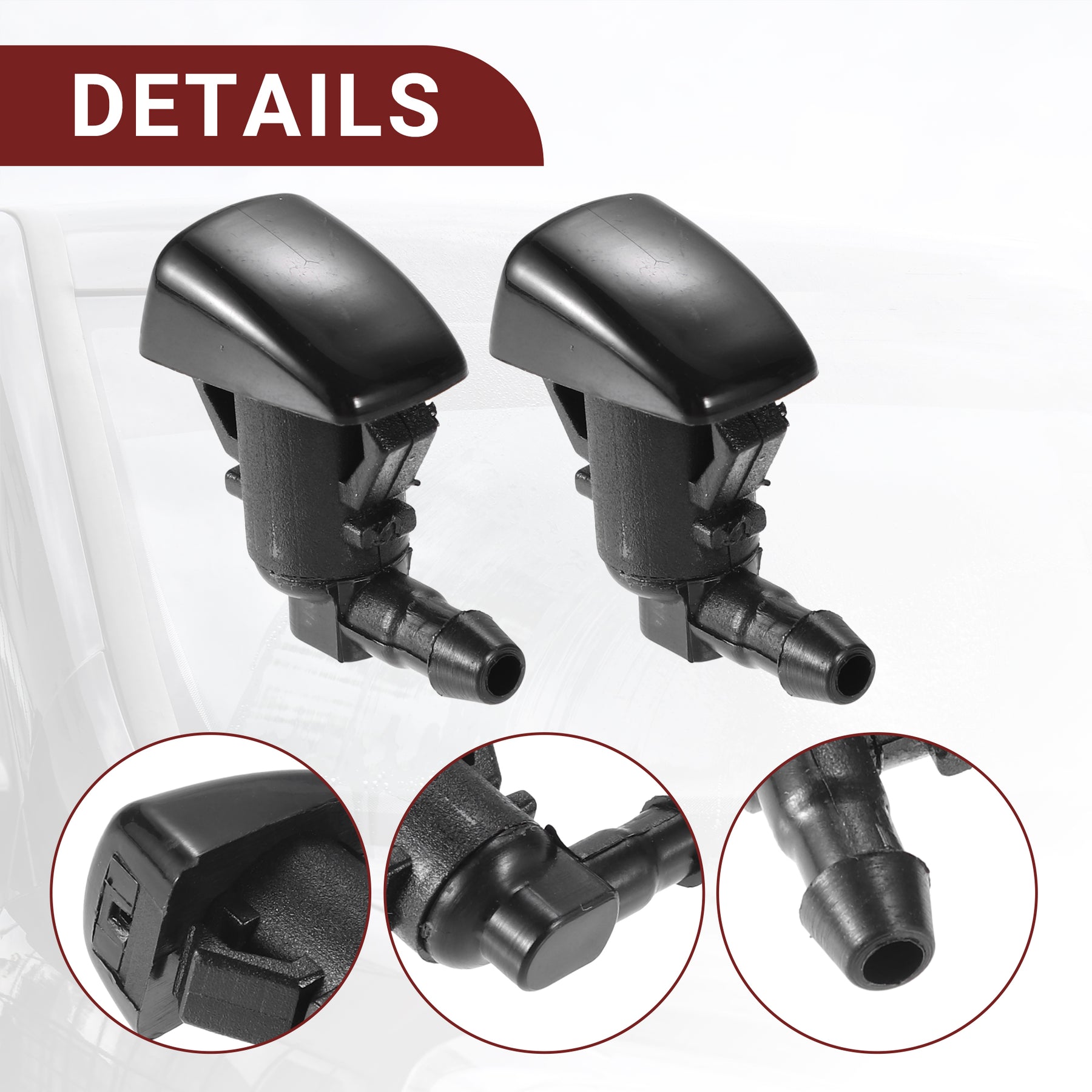 Windshield Washer Nozzle for Jeep Grand Cherokee Durable No.68260443AA ...