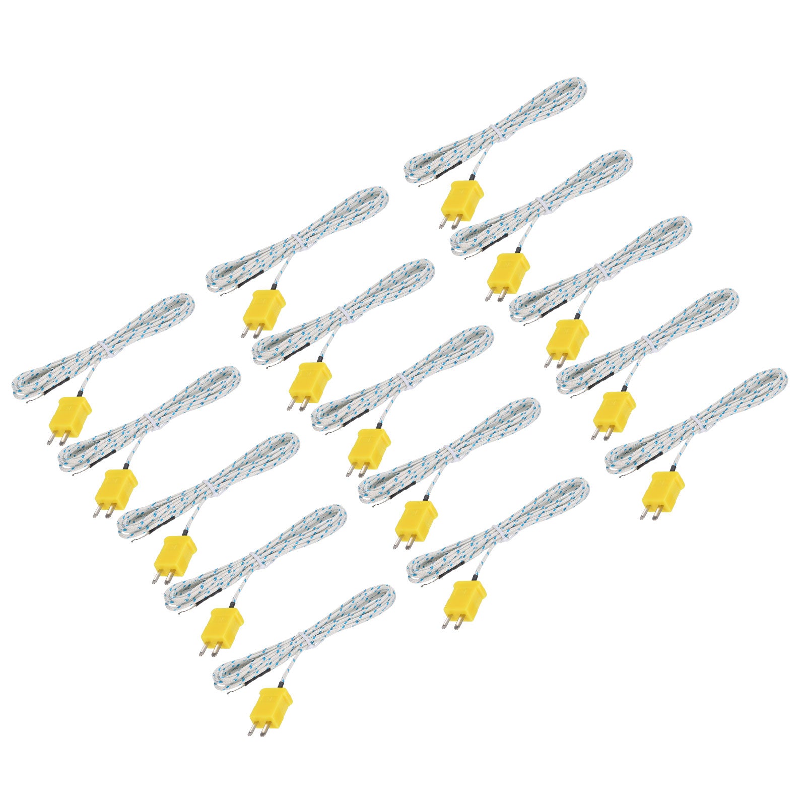15pcs K Type Thermocouple Mini Connector Temperature Sensor Probes ...