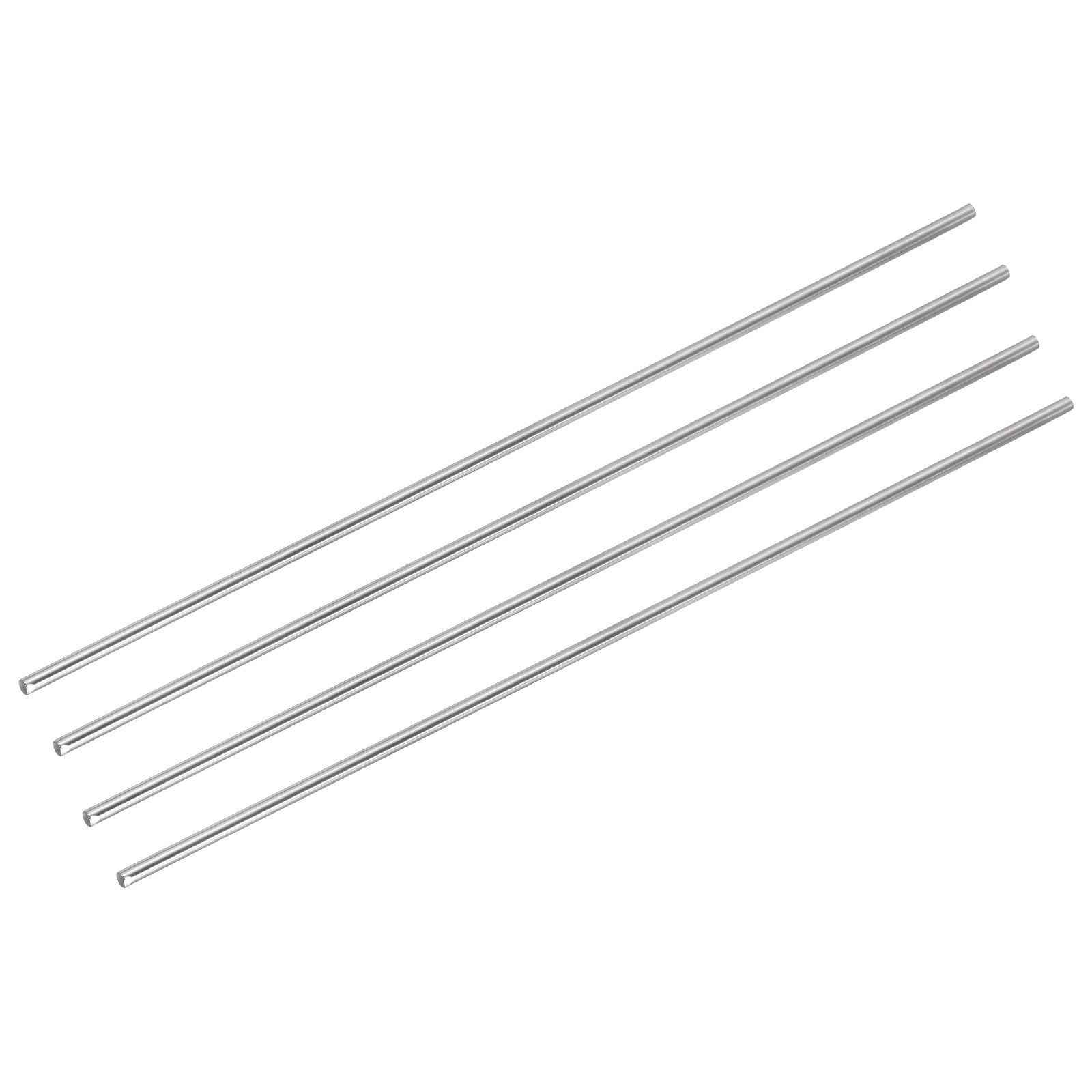 4Pcs 304 Stainless Steel Round Rods 4mm x 300mm for RC DIY Craft Tool ...