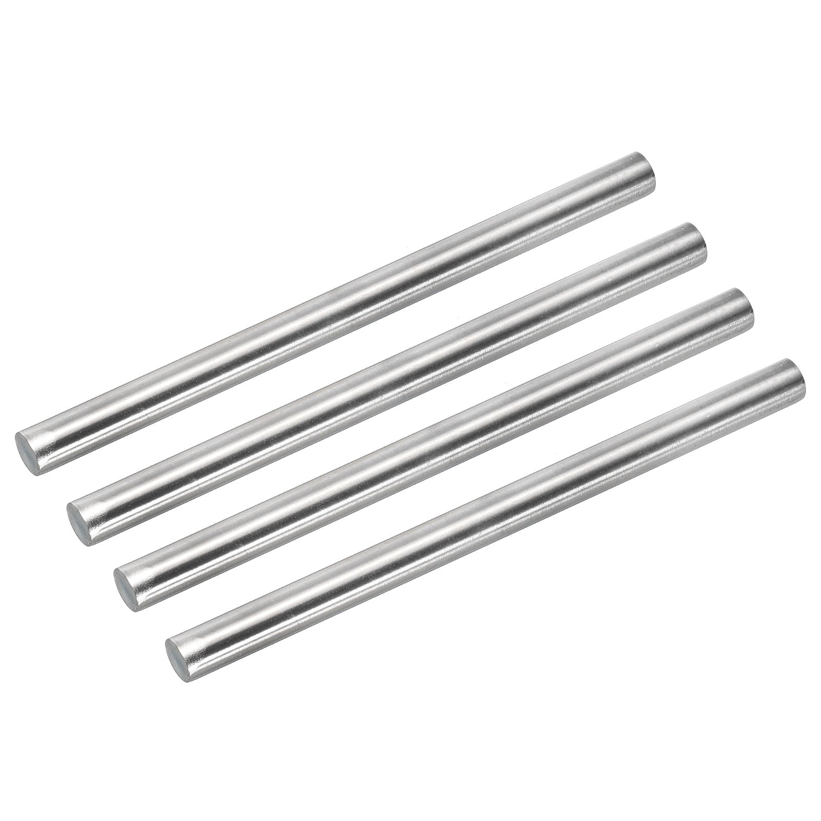 4pcs Stainless Steel Round Rods Solid Shaft Rods 9.5mm x 150mm for DIY ...