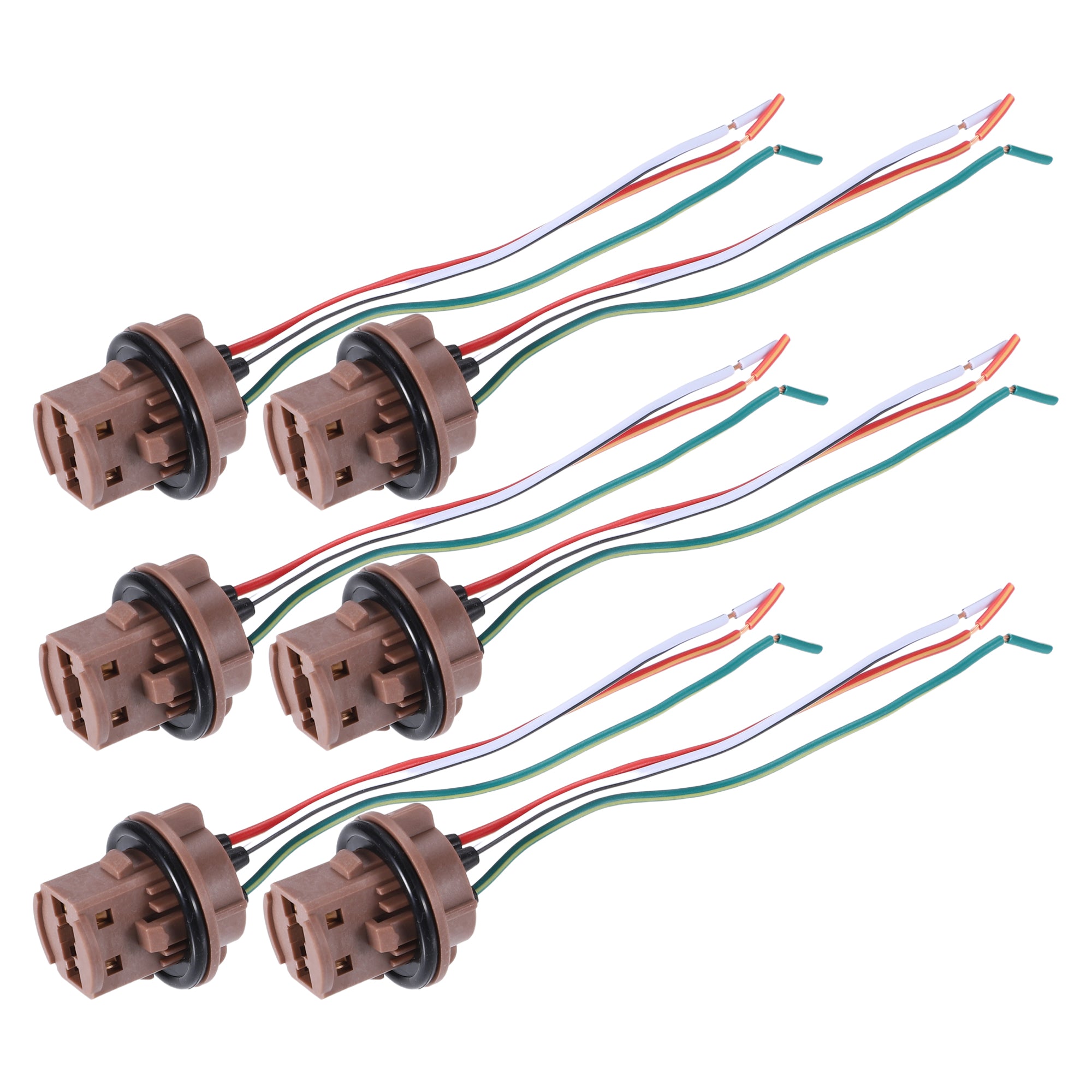 7443 T20 Bulb Sockets Wire Harness for LED Bulbs Turn Signal Lights ...
