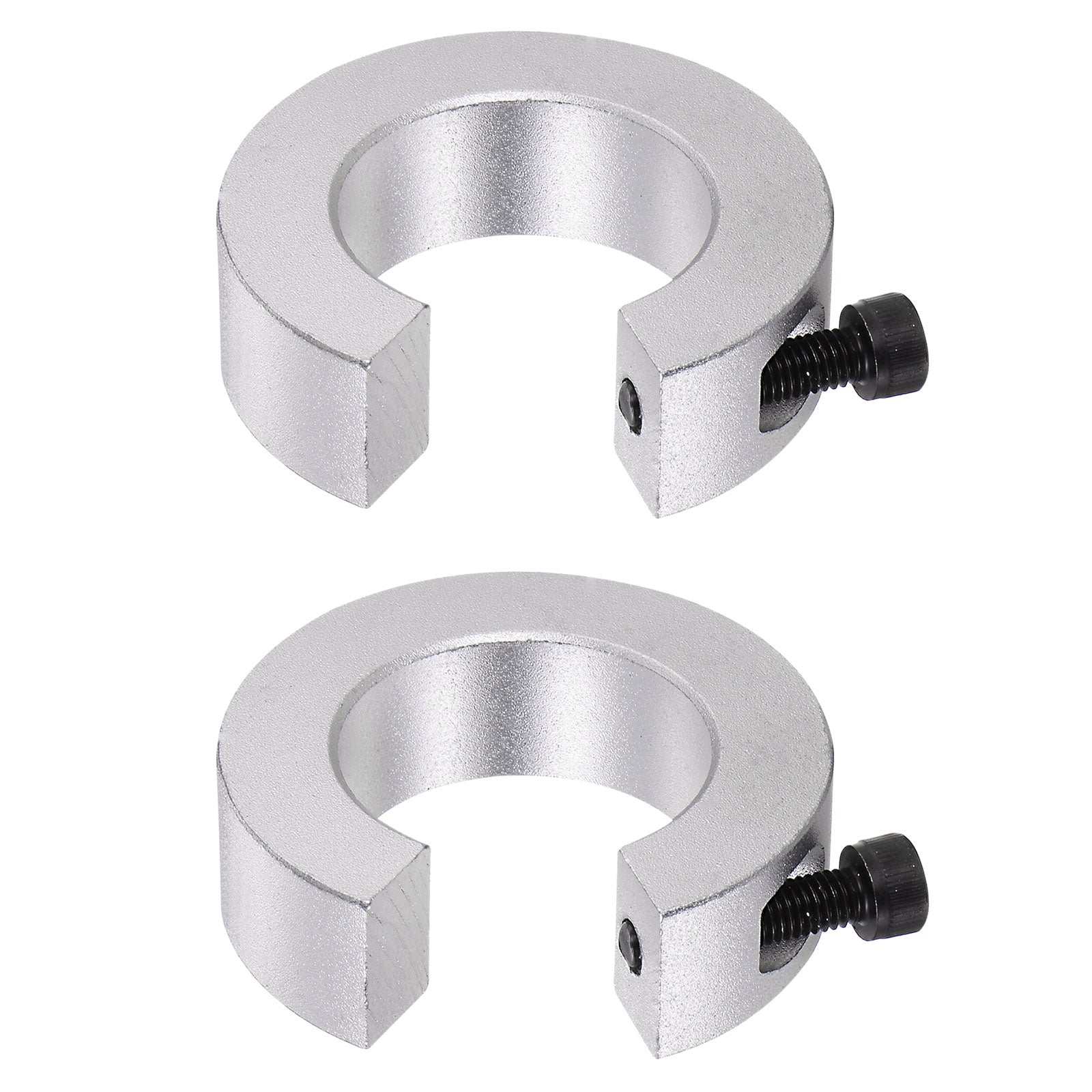 2pcs Clamp-on Shaft Collar Set for Linear Rail SBR30, Anodization ...