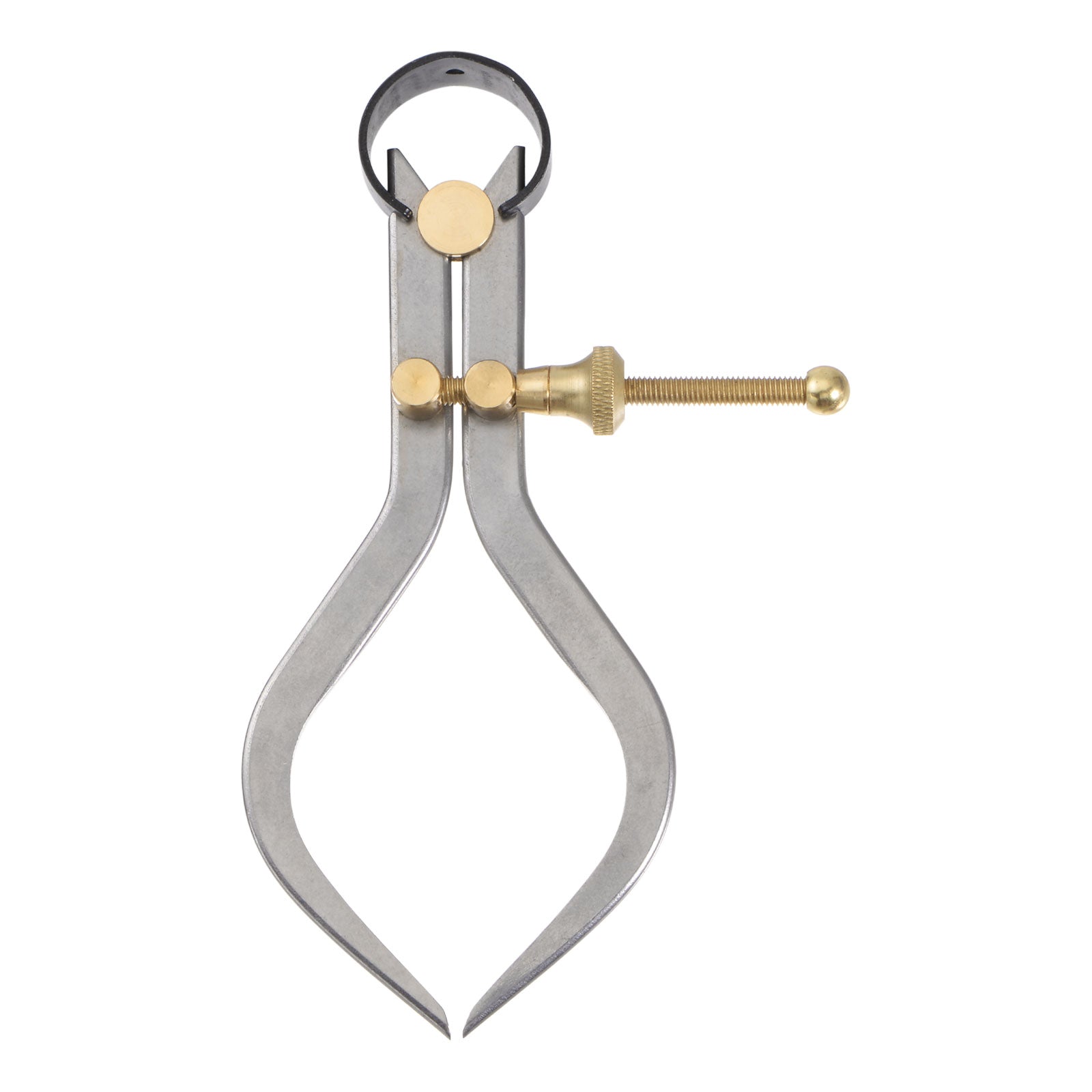 Spring Joint Caliper 5" 125mm Steel Spring Outside Caliper with Brass ...