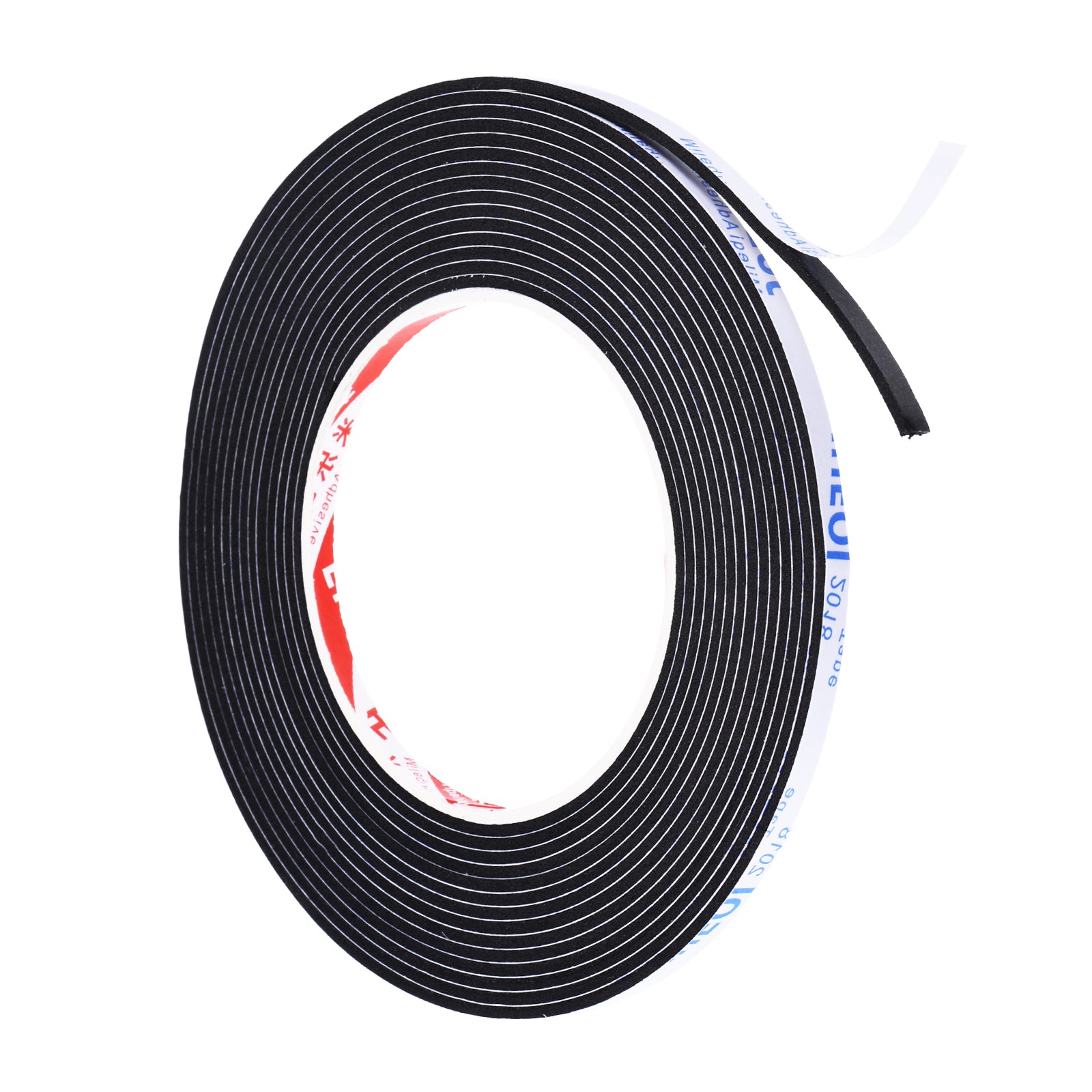 5m/16.4ft Sealing Foam Tape, 5mm Wide 2mm Thick Single Sided Weather ...