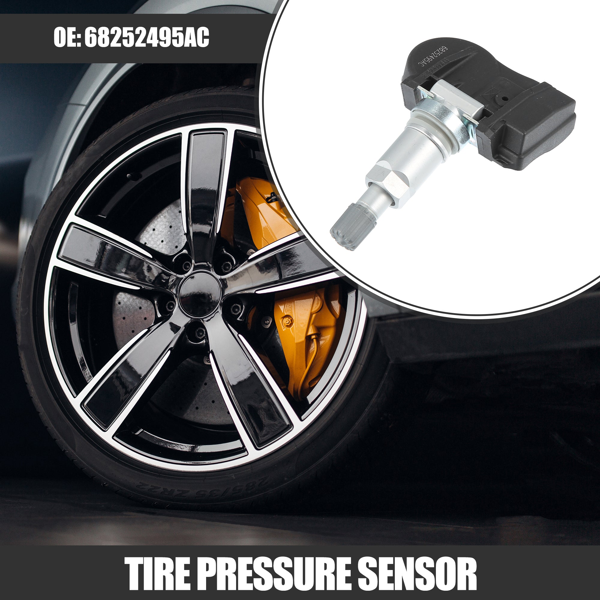 Programmed Tire Pressure Sensor, 433MHZ TPMS Sensor, for Dodge Durango ...