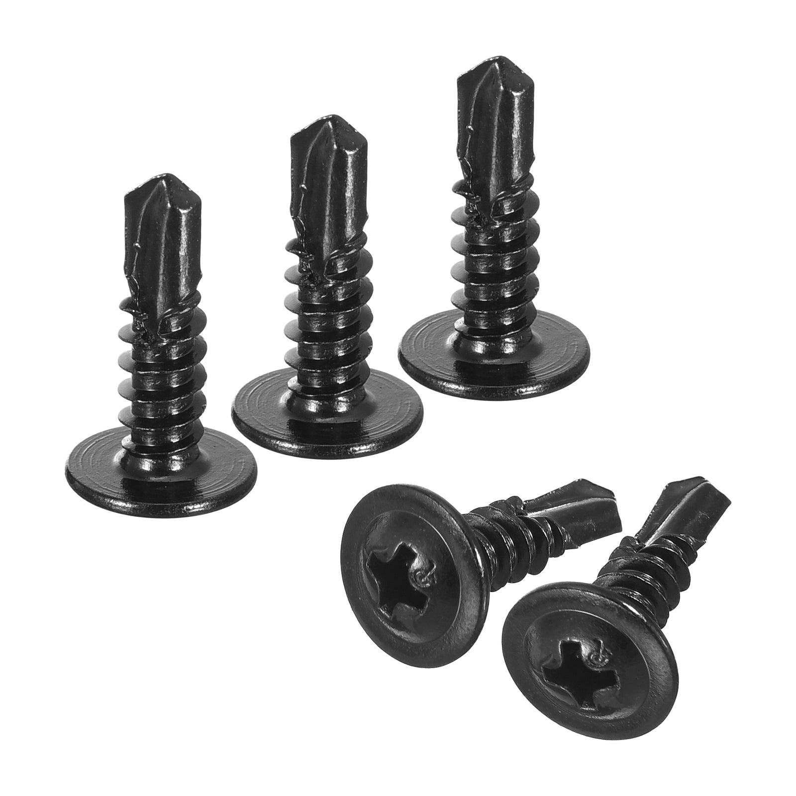 Uxcell Phillips Head Self Tapping Screws, 50pcs #10x5/8" Sheet Metal ...