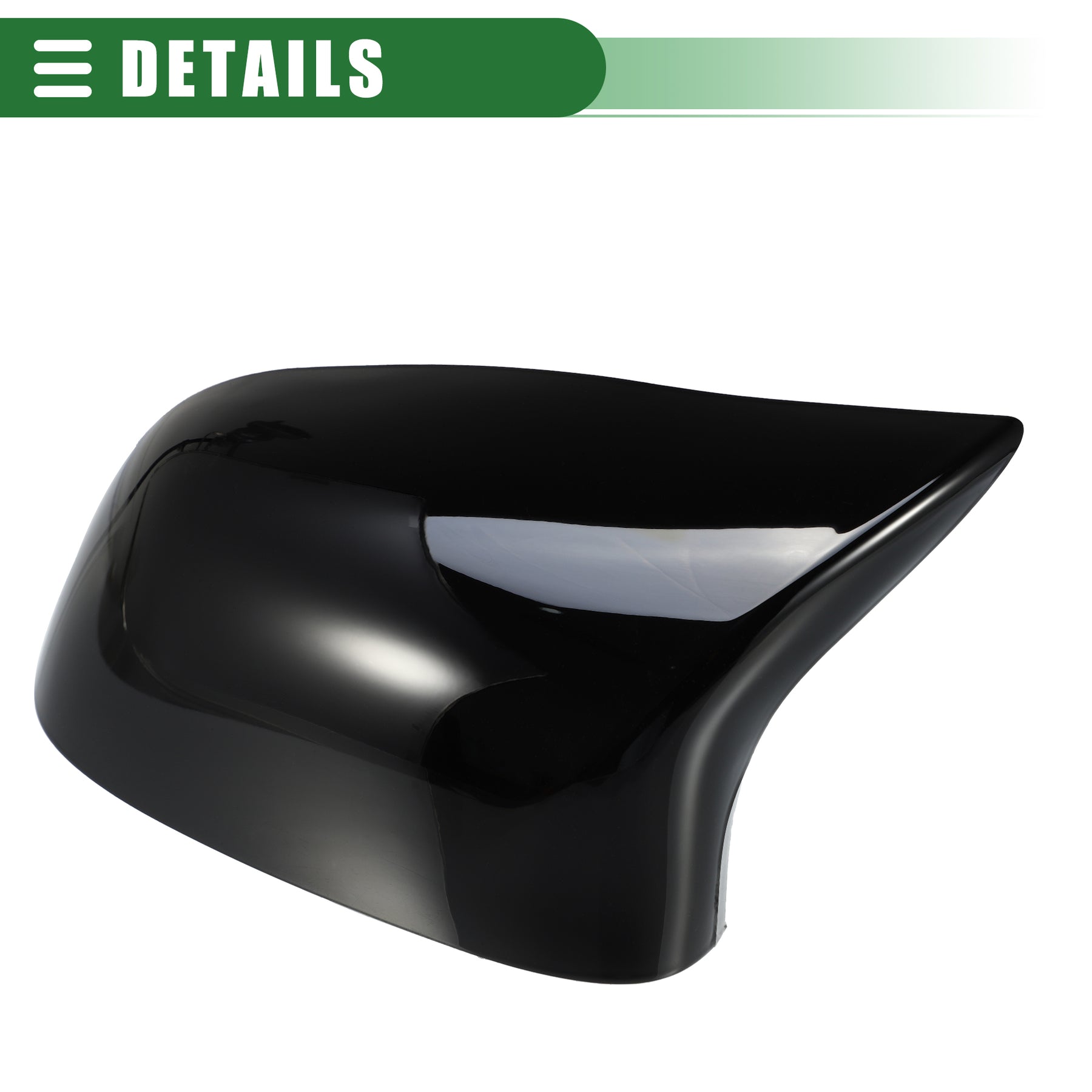 Left Right Side Rearview Mirror Cover, Mirror Cap Replacement, for BMW ...