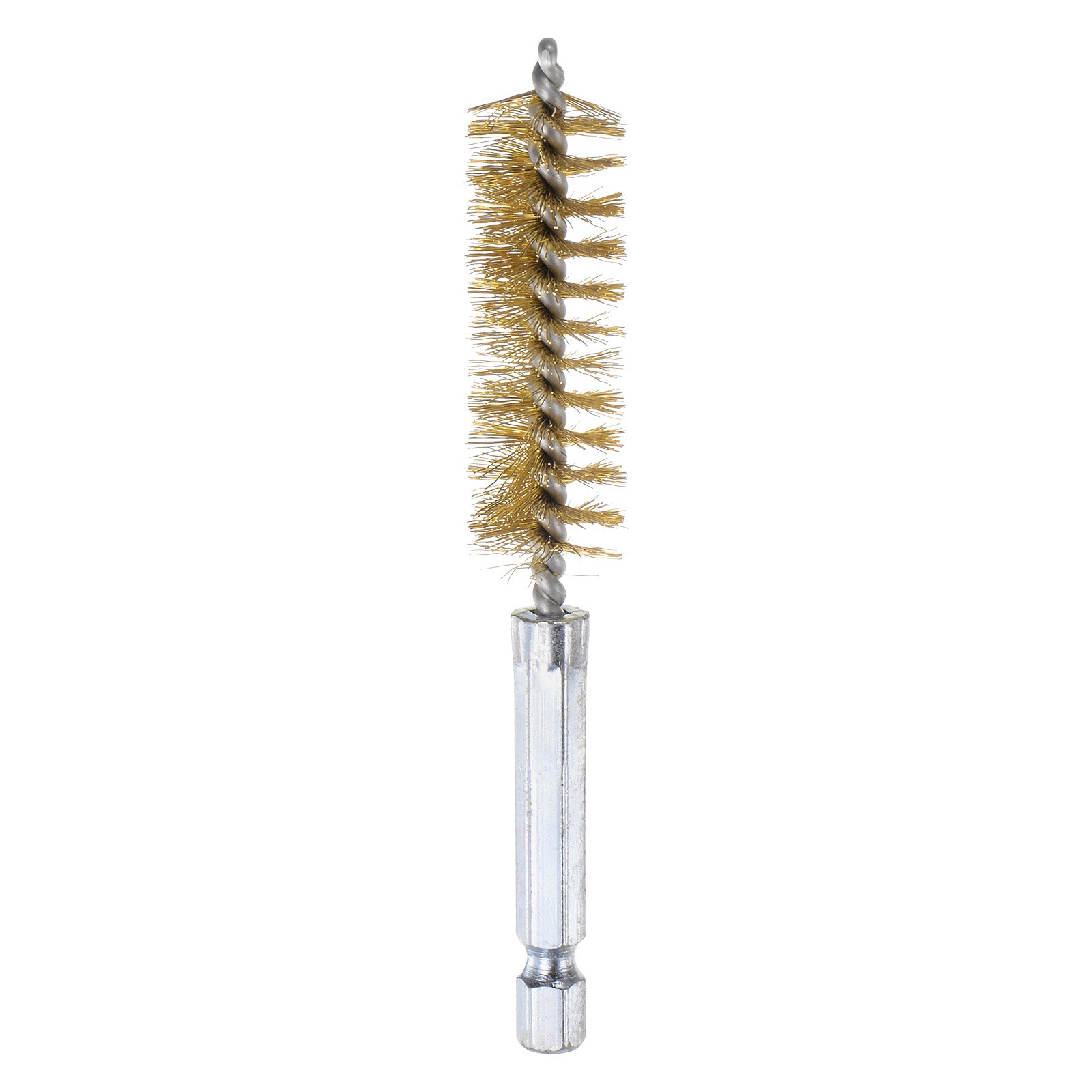 Brass Bore Brush 15mm Dia 4" Long Cleaning Twisted Wire Brush with ...