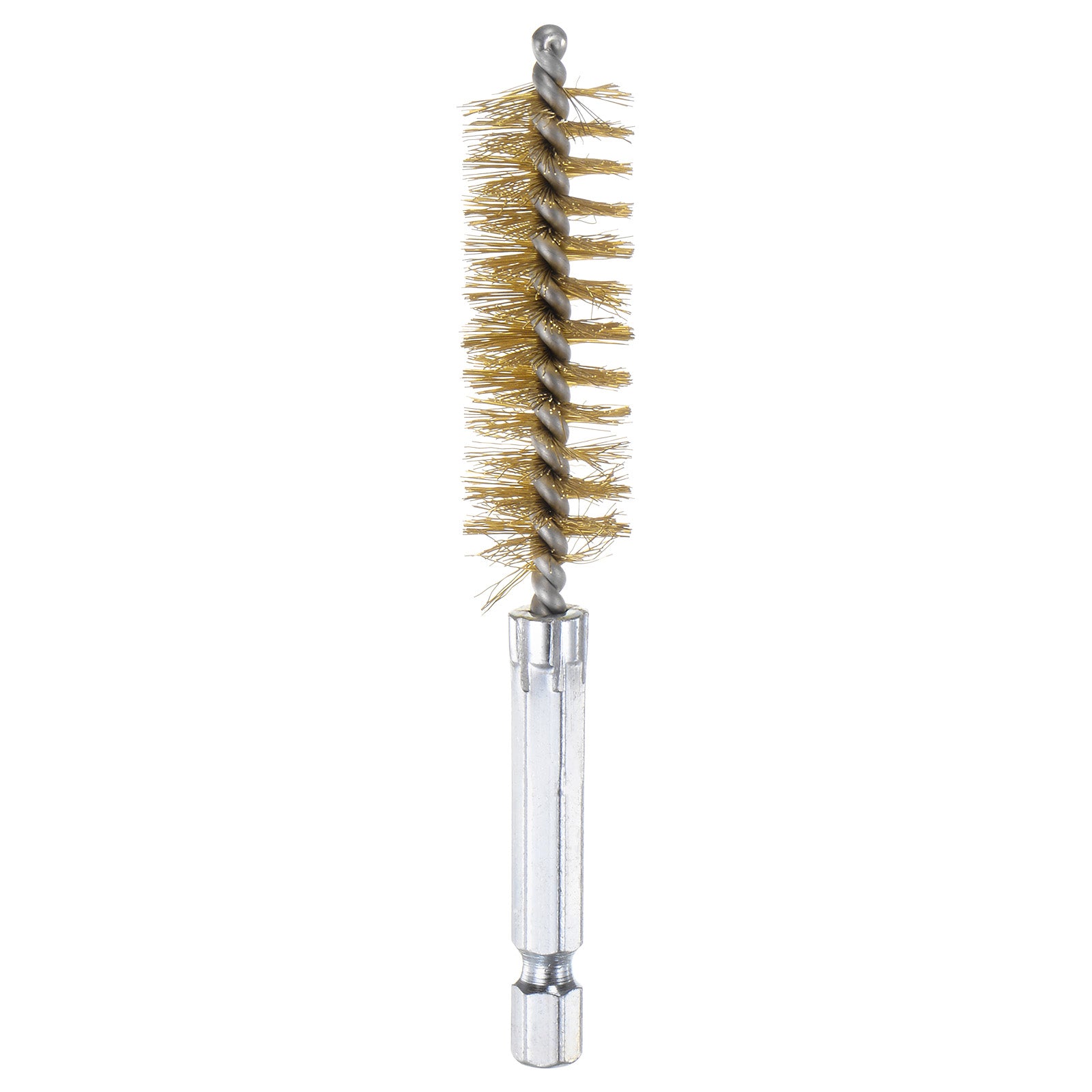 Brass Bore Brush 16mm Dia 4" Long Cleaning Twisted Wire Brush with ...