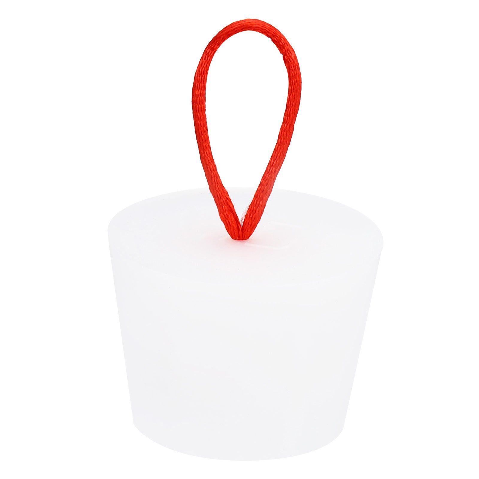 Silicone Rubber Tapered Plug 32 to 41mm Solid Stopper with Handle White ...