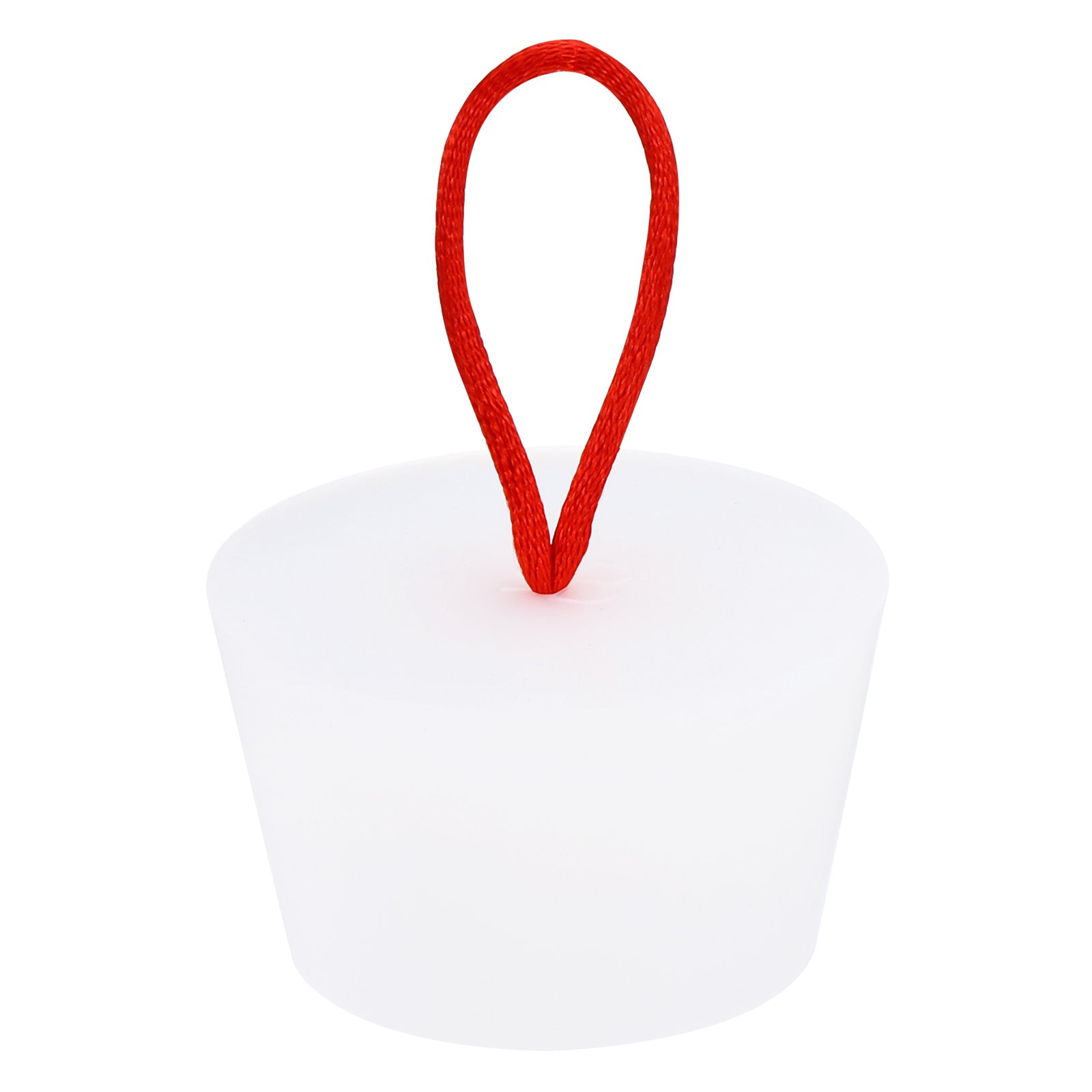 Silicone Rubber Tapered Plug 40 to 51mm Solid Stopper with Handle White ...
