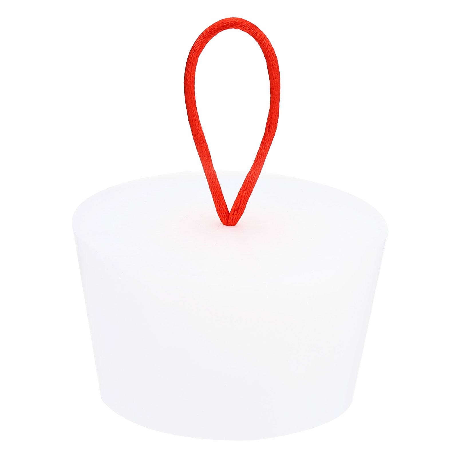 Silicone Rubber Tapered Plug 53 to 65mm Solid Stopper with Handle White ...