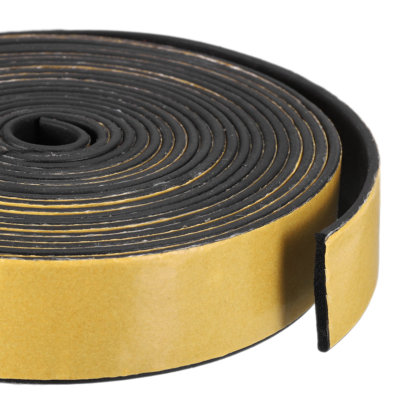 Uxcell Weather Stripping Adhesive Foam Door Window Seal Strip 1"W x 5/ ...