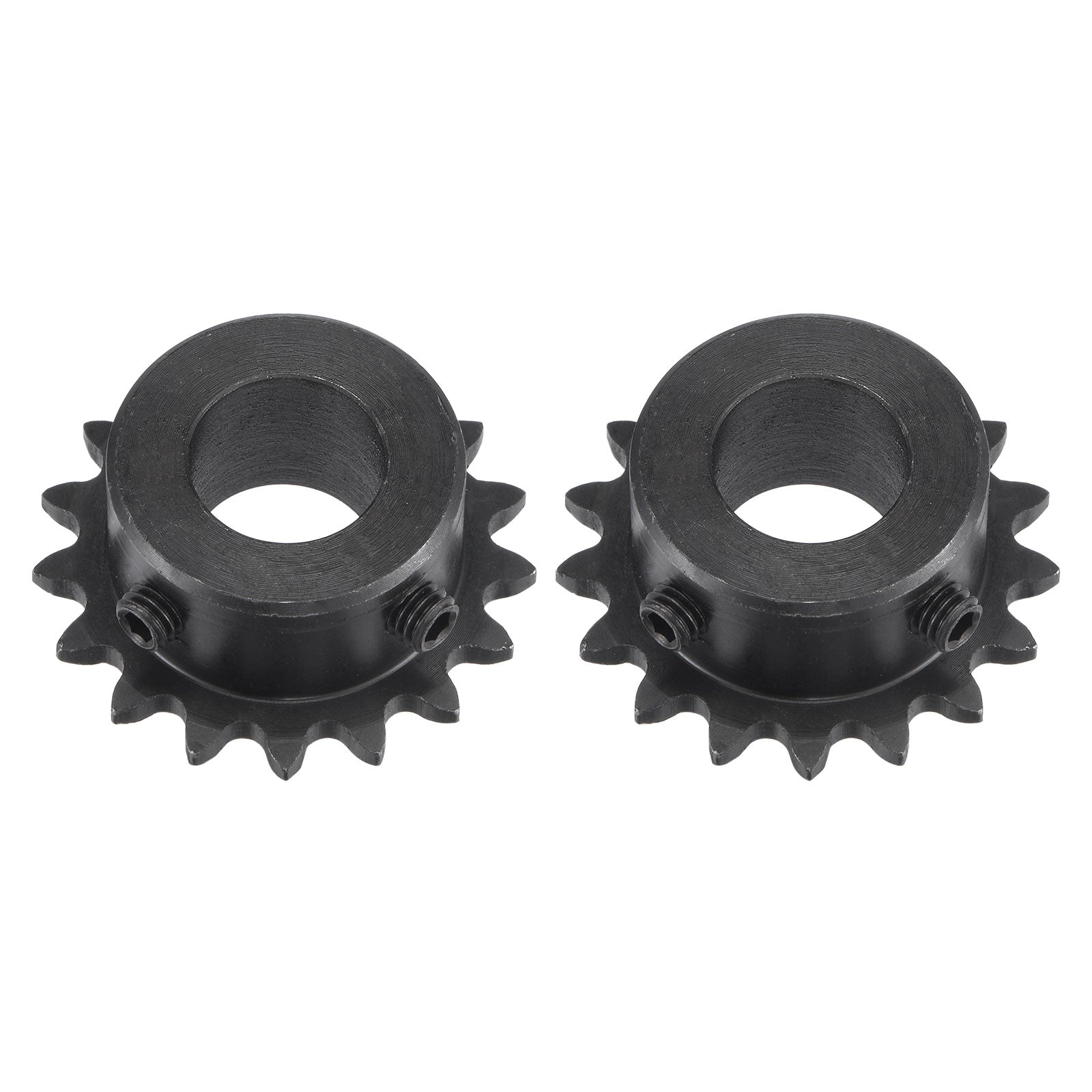 Uxcell #25 Chain Roller Sprocket 14mm Bore 1/4" Pitch 17 Tooth Type B ...