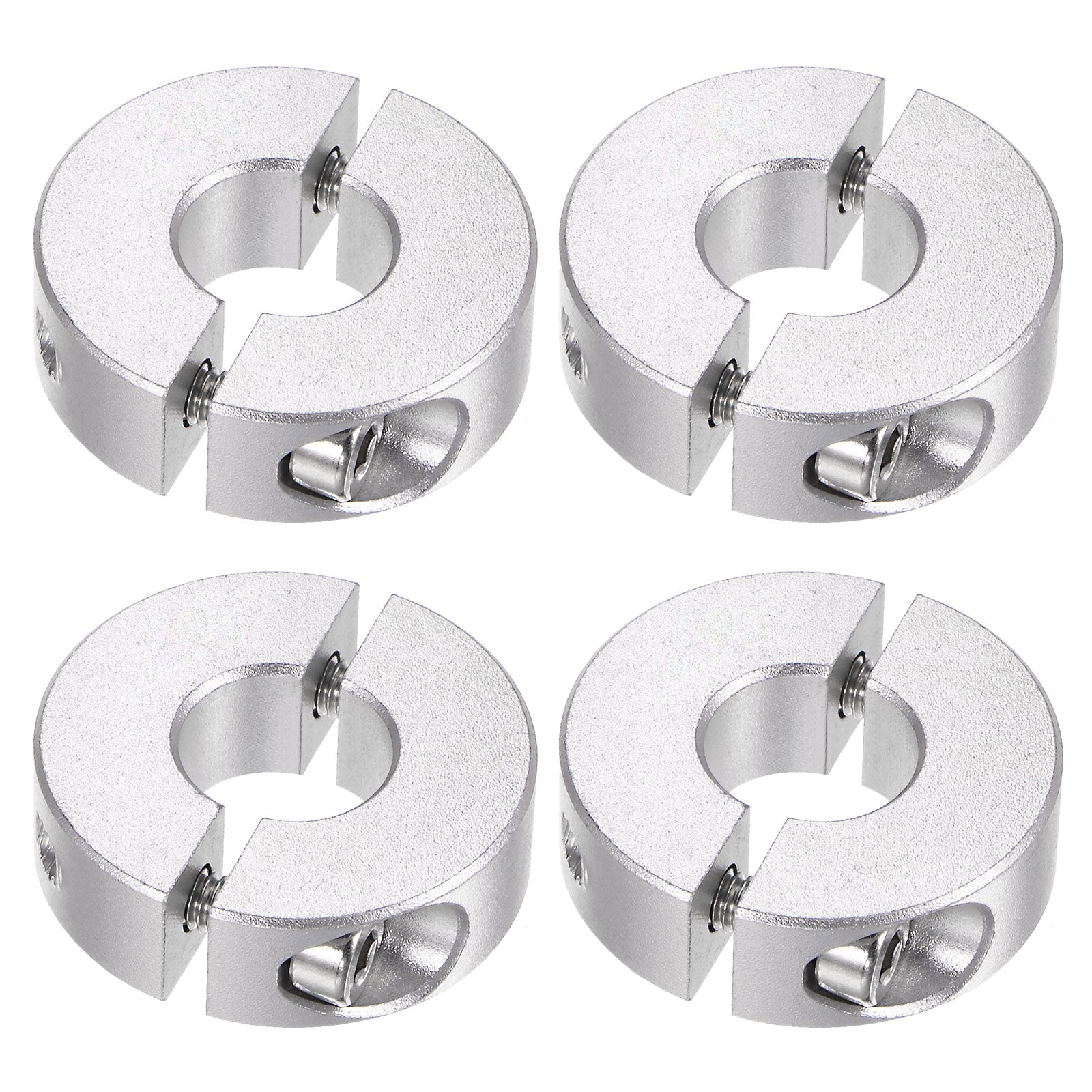 4pcs Double Split Shaft Collar 12mm Bore Clamp-On Collars, 30mm OD ...