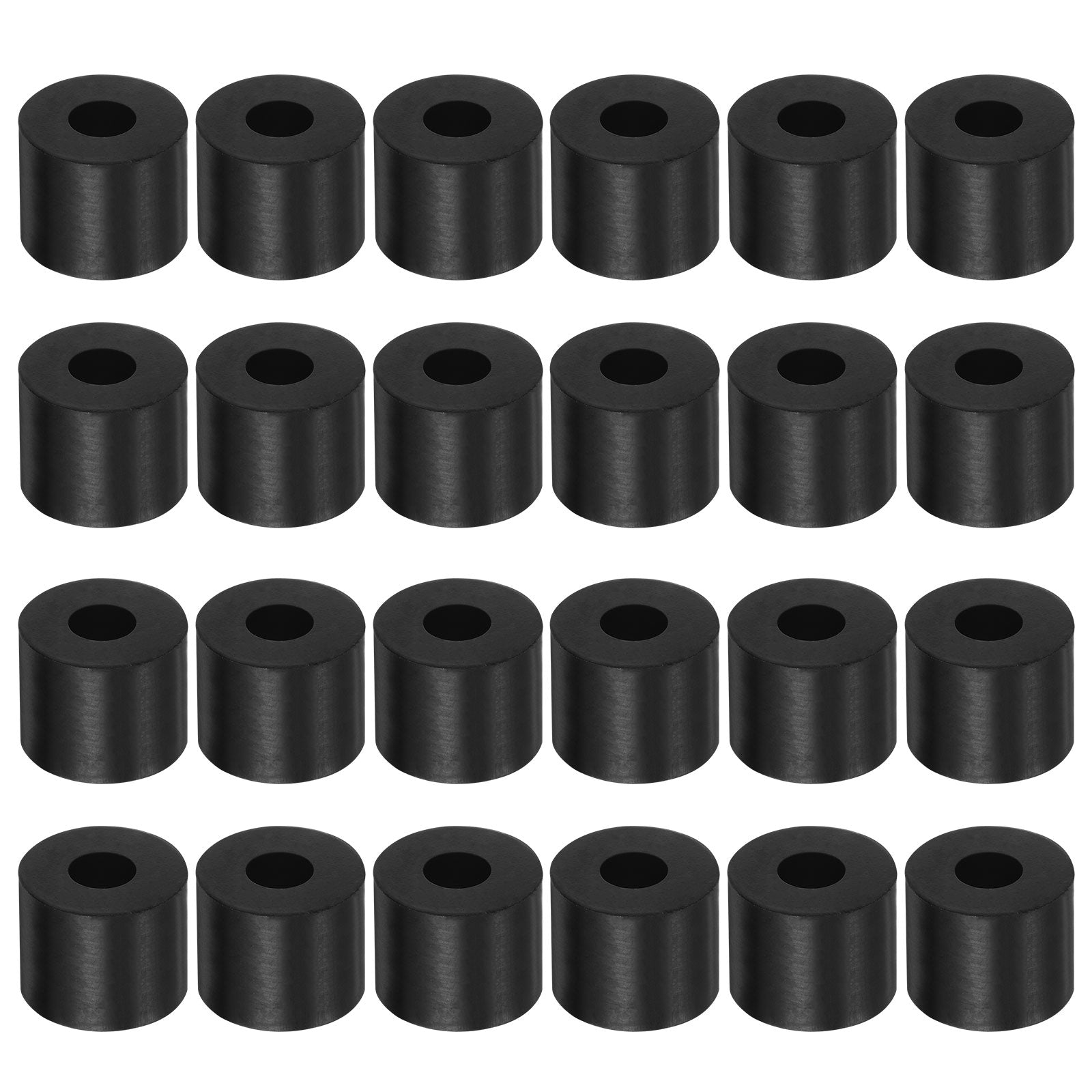 24pcs Rubber Spacer 10mm x 25mm x 22mm Anti Vibration Rubber | Harfington