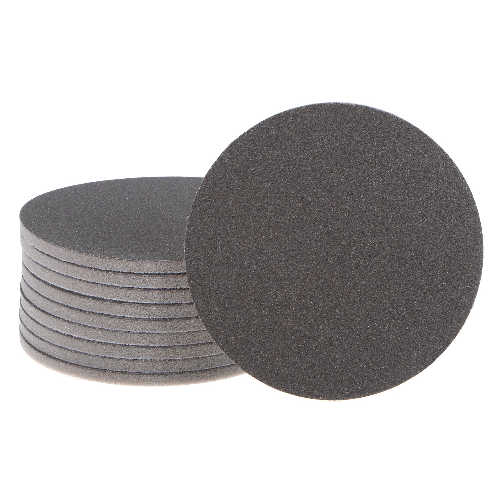 10pcs 220 Grit 5-inch Sponge Pad Sanding Sponge Hook and Loop Sanding ...