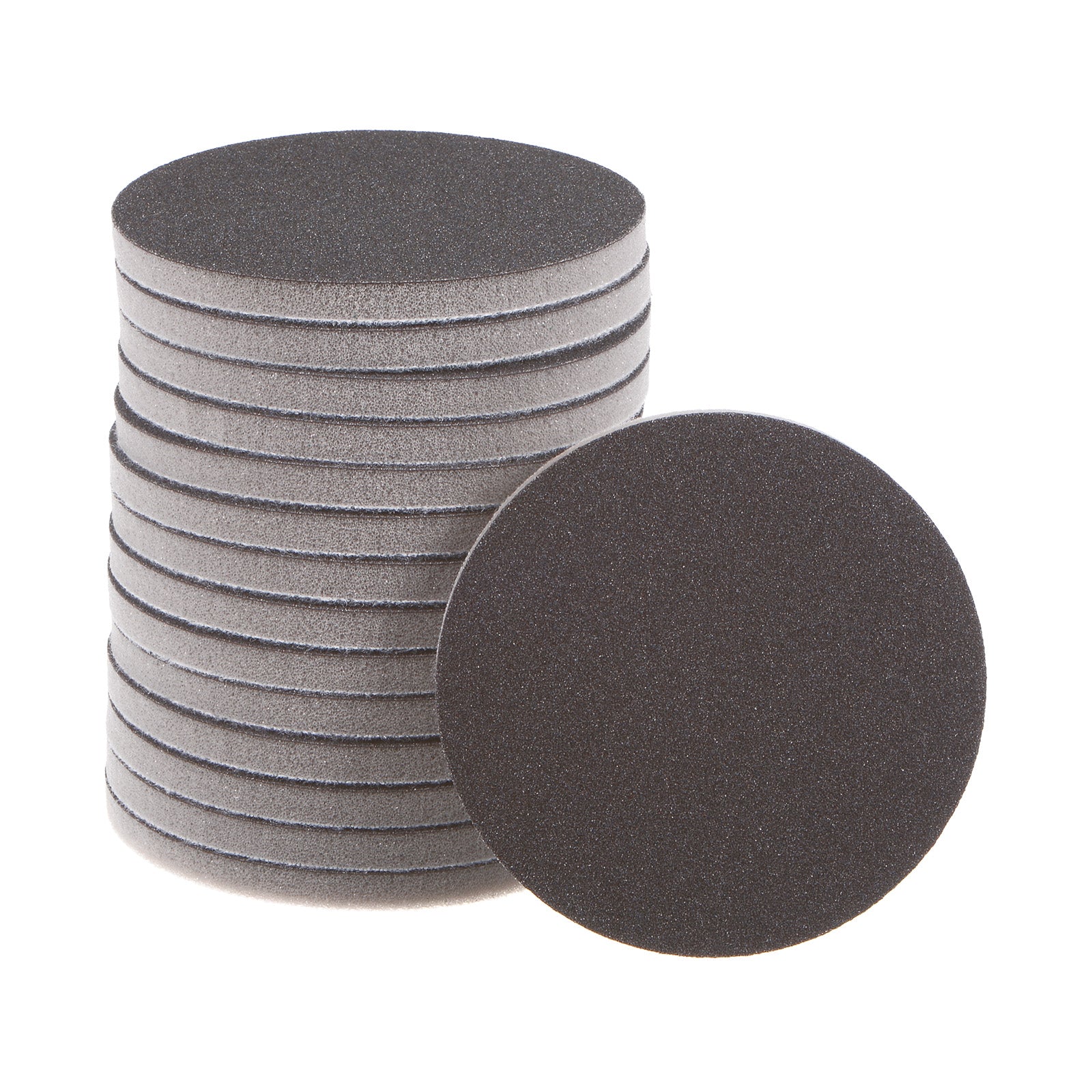 15pcs 240 Grit 3-inch Sponge Pad Sanding Sponge Hook and Loop Sanding ...