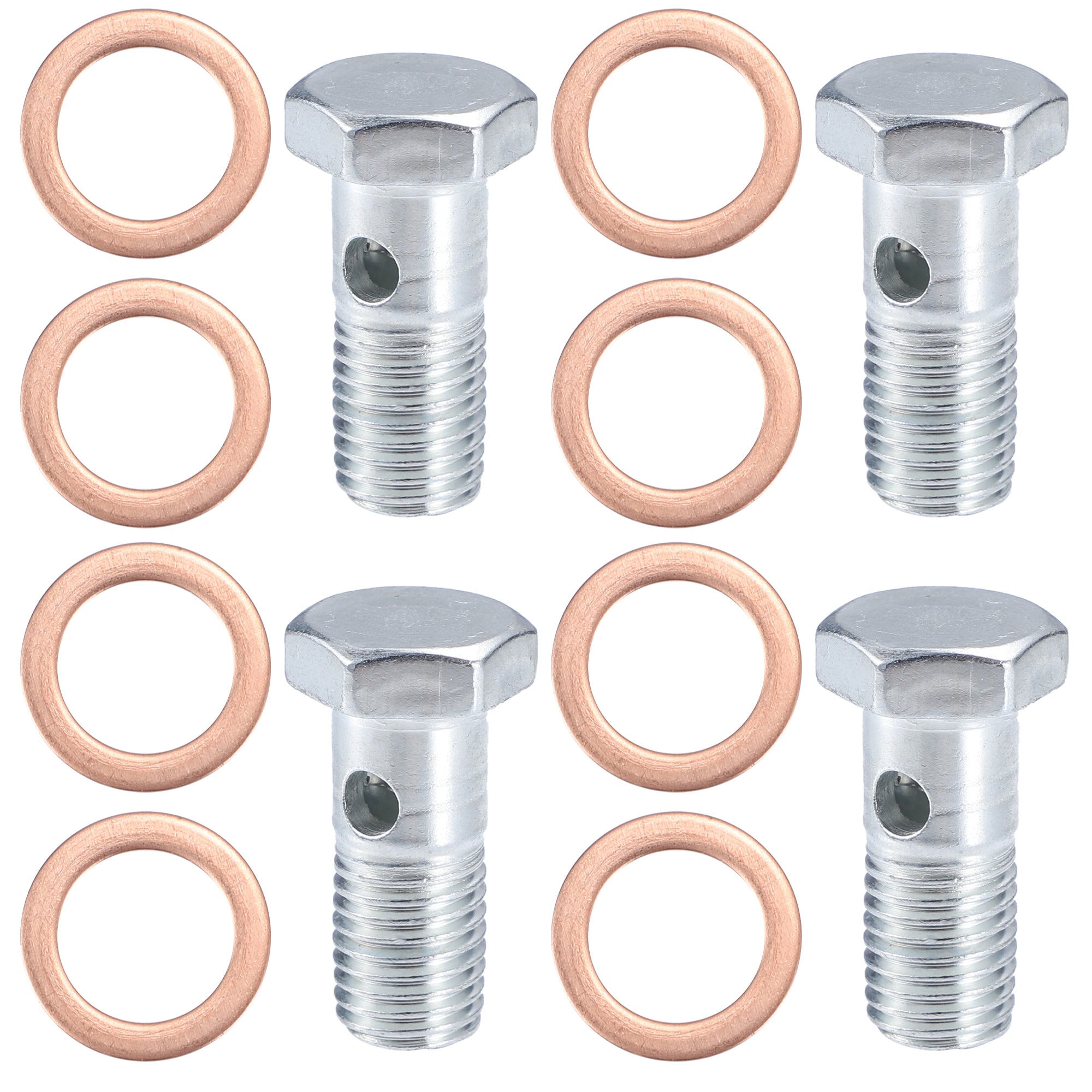 Universal M12x1.5 32mm Length Motorcycle Hollow Bolt Screws with ...