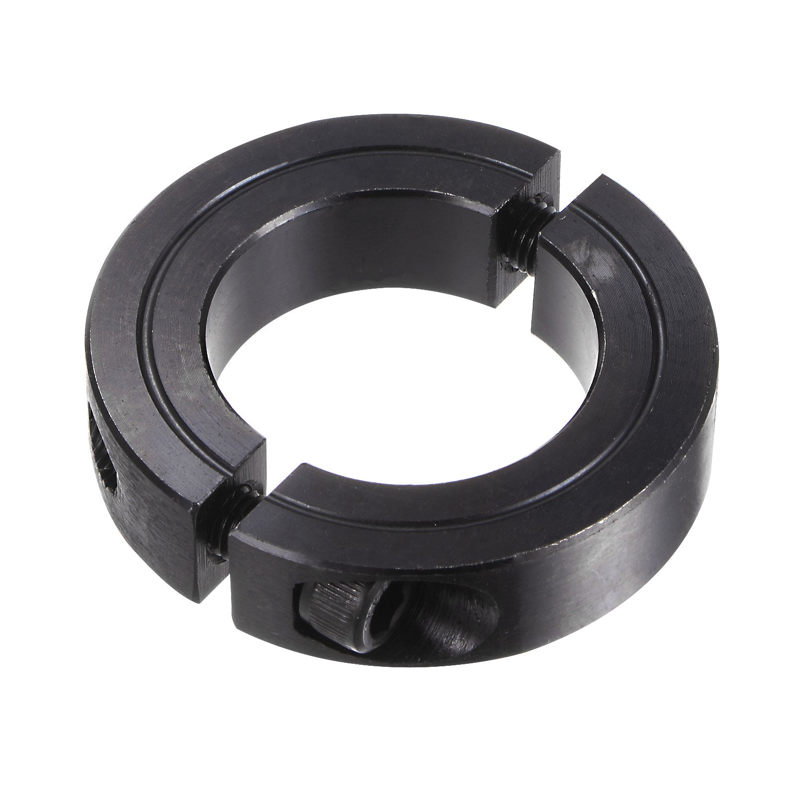 Double Split Shaft Collar for 1-1/4" Rod 2-1/16" OD 1/2" Clamp-On ...