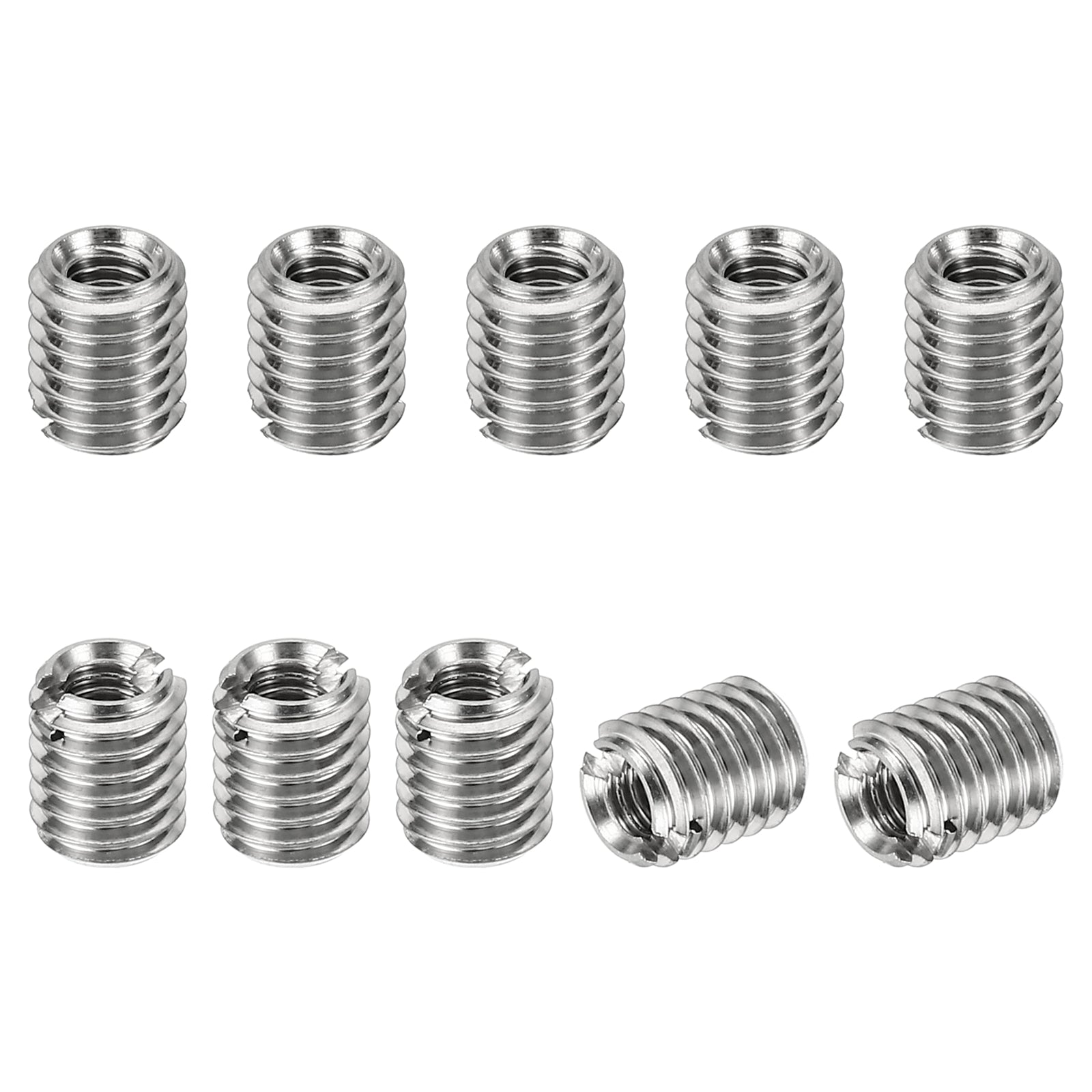 Thread Adapters Sleeve Reducing Nut, 10 Pcs M5*0.8 Male to M3*0.5 ...