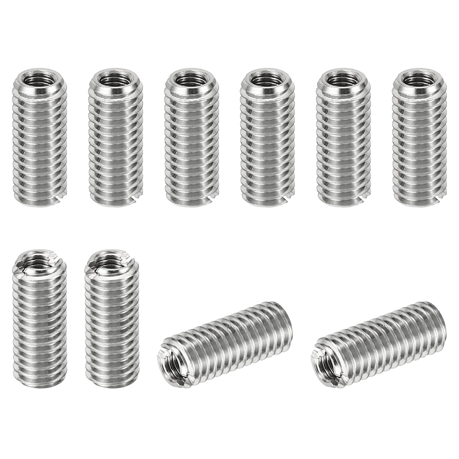 Thread Adapters Sleeve Reducing Nut, 10 Pcs M5*0.8 Male to M3*0.5 ...