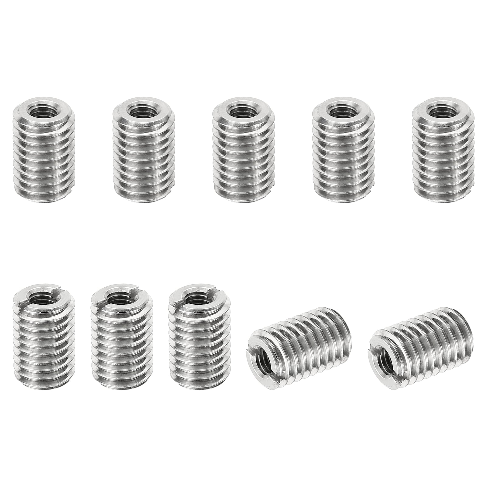 Thread Adapters Sleeve Reducing Nut, 10 Pcs M10*1.5 Male to M5*0.8 ...