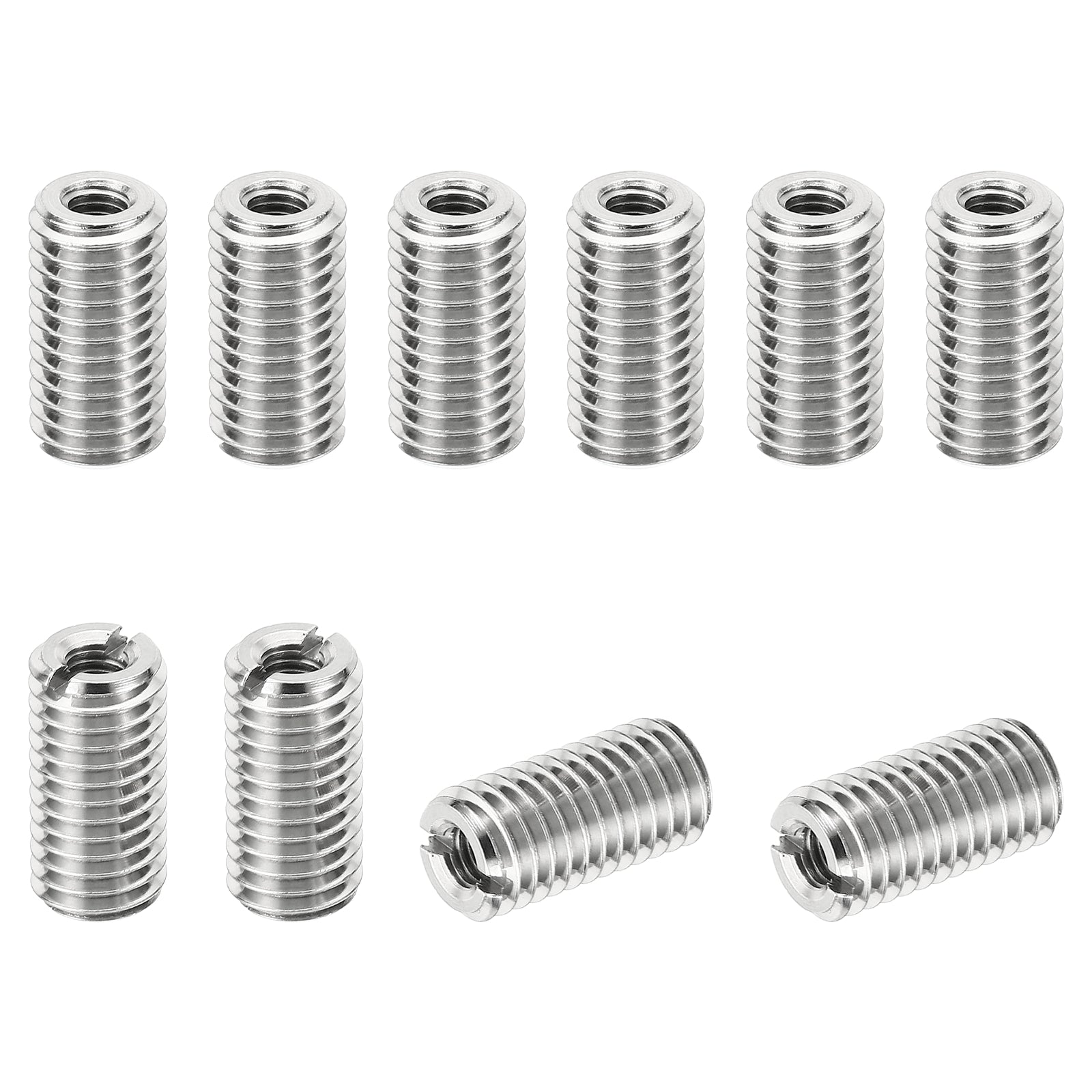 Thread Adapters Sleeve Reducing Nut, 10 Pcs M10*1.5 Male to M5*0.8 ...