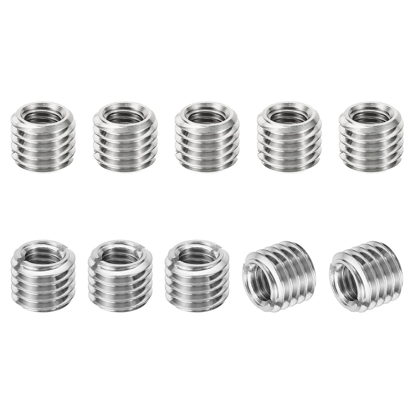Thread Adapters Sleeve Reducing Nut, 10 Pc M12*1.75 Male to M8*1.25 ...