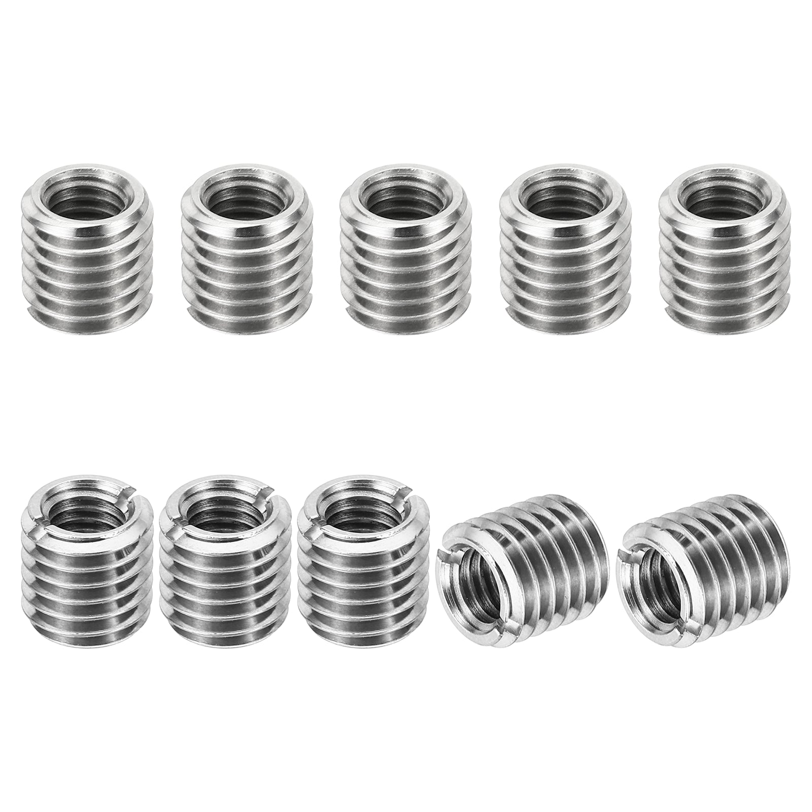 Thread Adapters Sleeve Reducing Nut, 10 Pc M12*1.75 Male to M8*1.25 ...