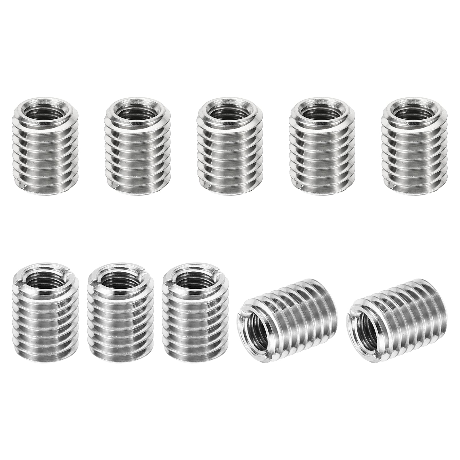Thread Adapters Sleeve Reducing Nut, 10 Pc M12*1.75 Male to M8*1.25 ...