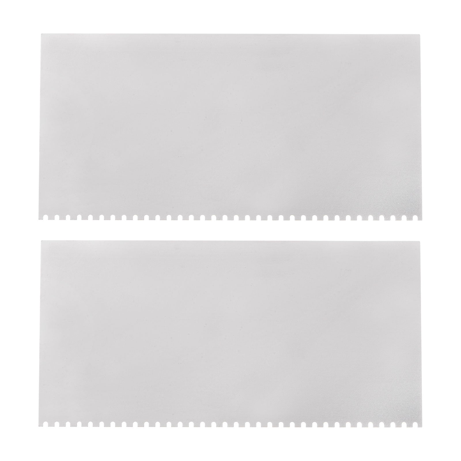 2pcs Stainless Steel Clay Scraper Pottery Clay Steel Serrated Scraper ...