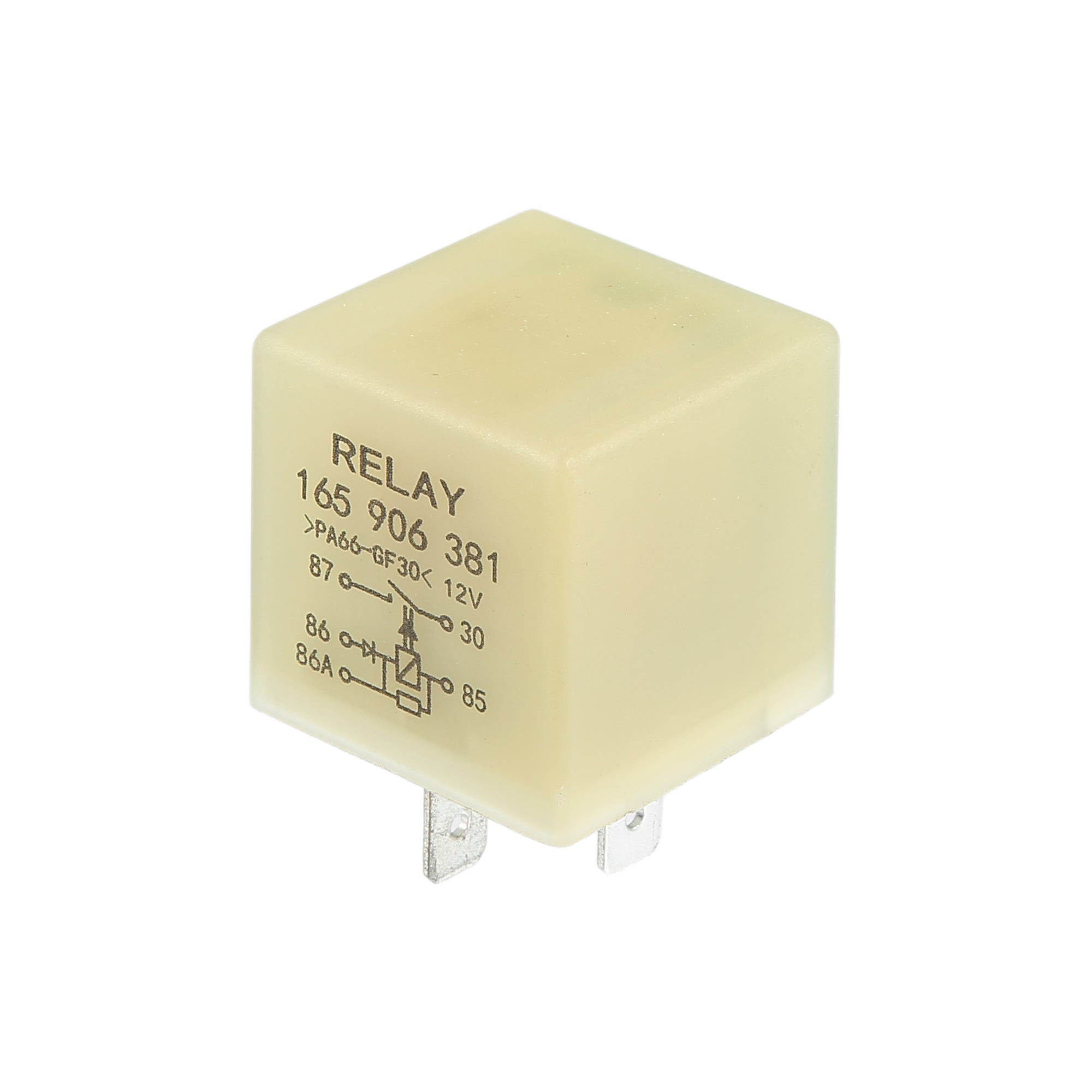 5 Pin Solenoid Relay No.165906381 DC 12V 40A Starter Relay Glow Plug ...