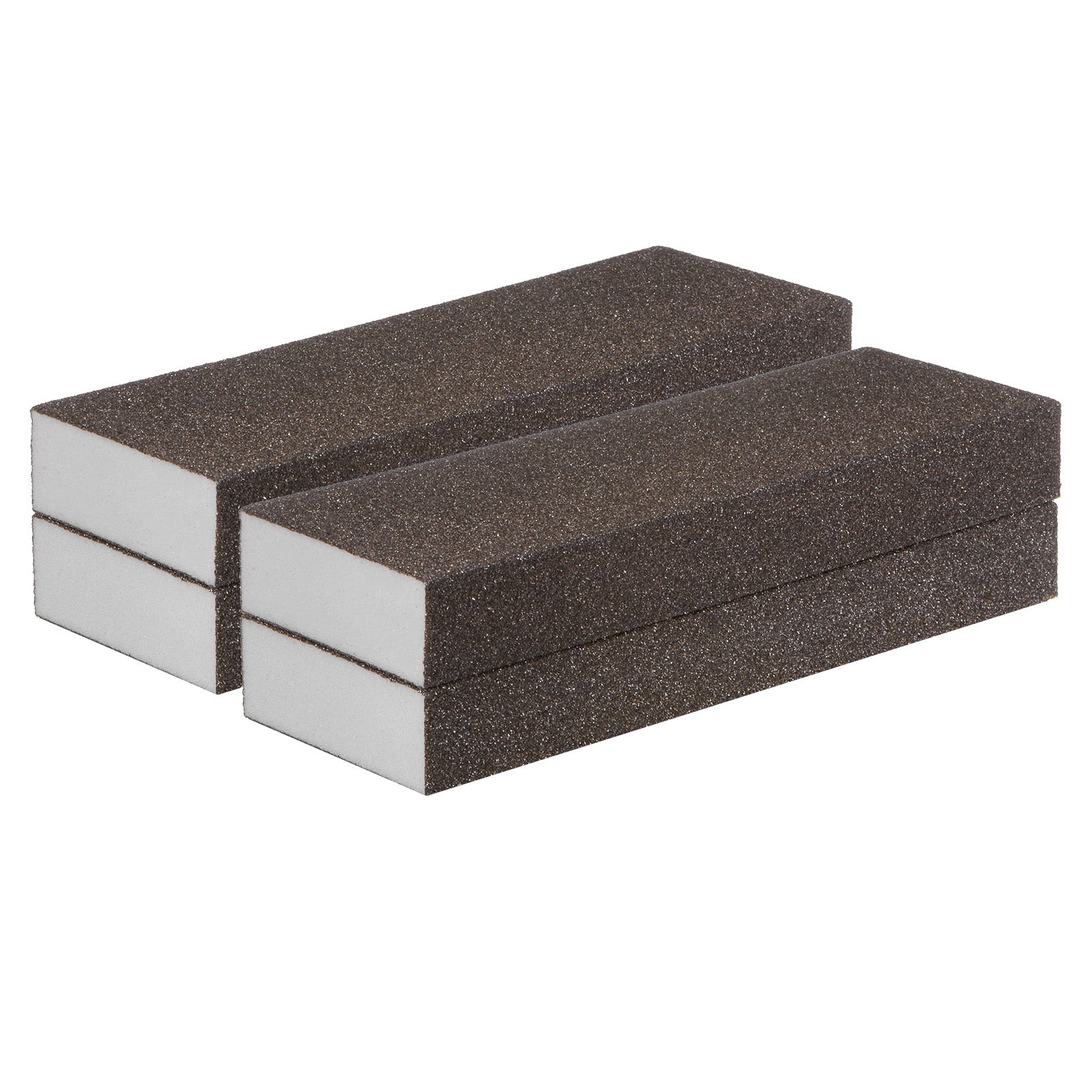 4pcs Sanding Sponge Blocks 120-180 Grit Foam Sanding Block, 200x70x25mm ...