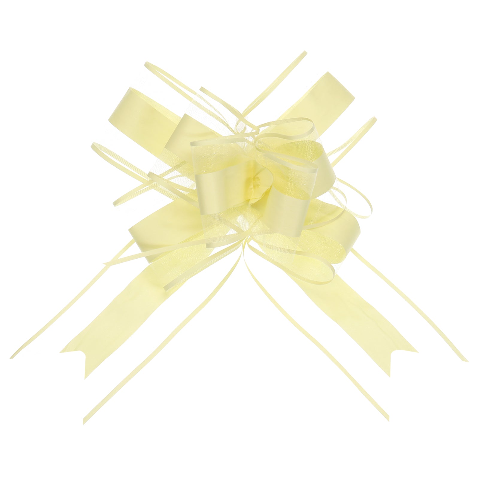 10pcs 11 Inch Extra Large Pull Bow Gift Wrapping Big Organza Bows ...