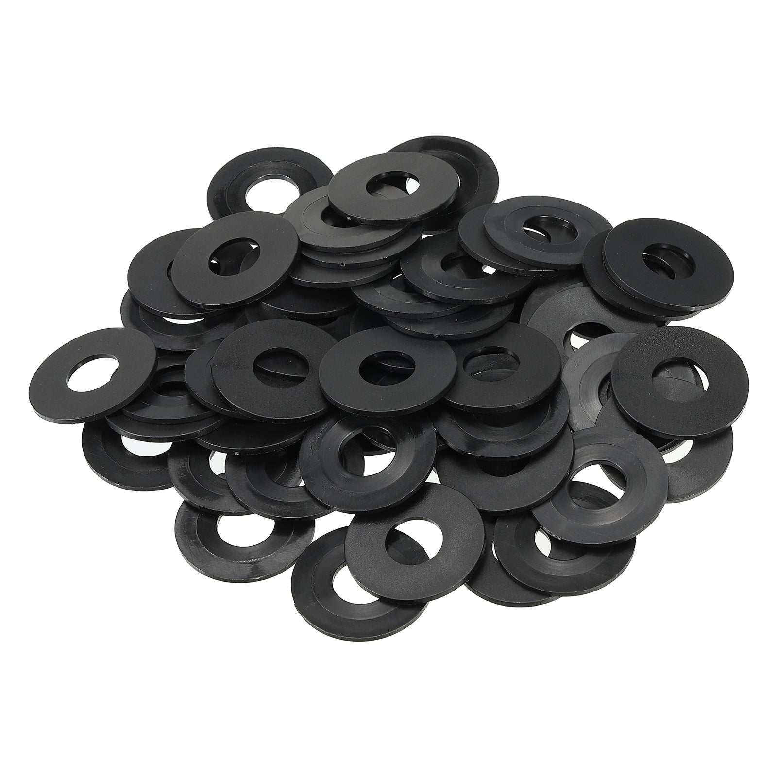 M12 Nylon Flat Washer, 200pcs 12mm ID 30mm OD 1.5mm Thick Sealing ...