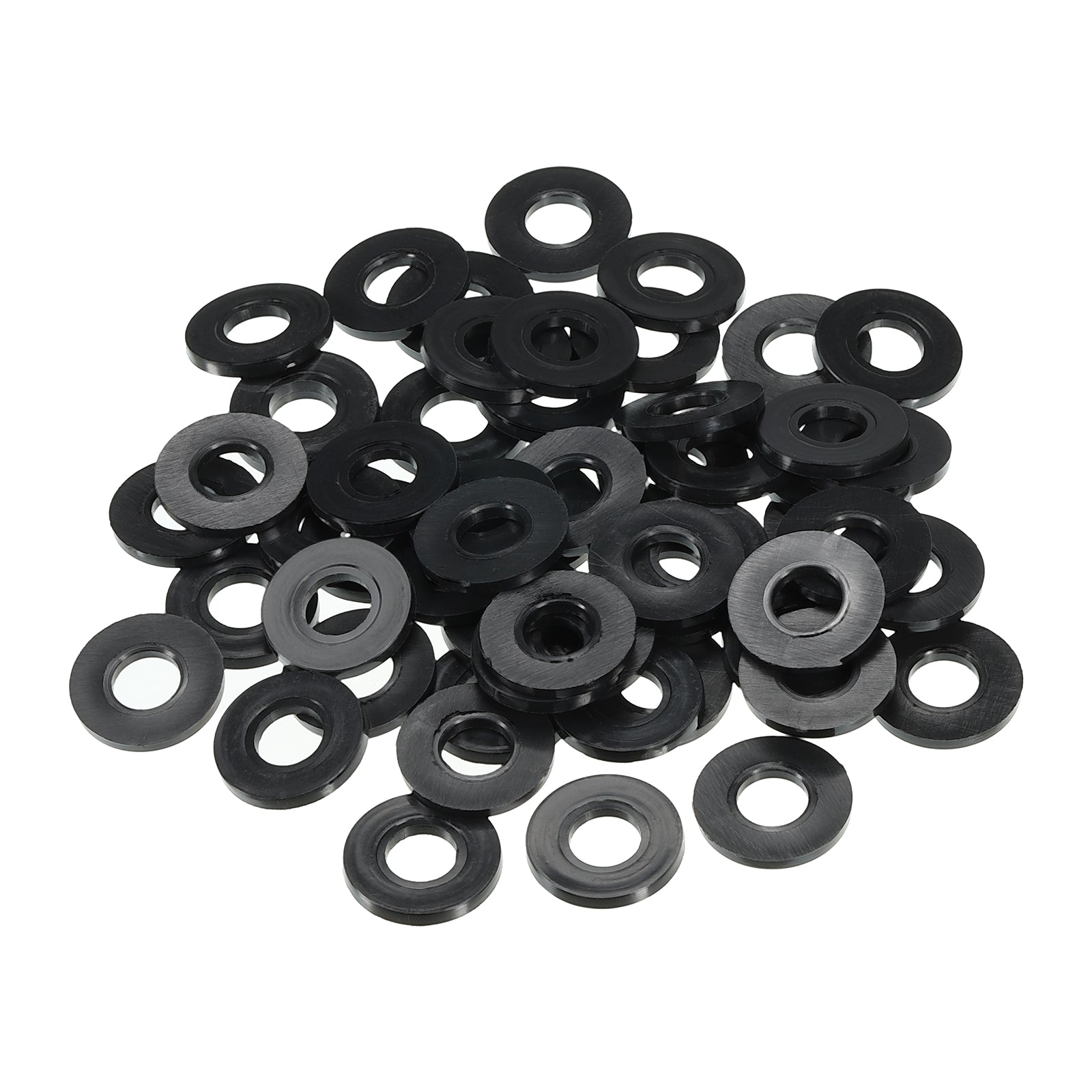 M8 Nylon Flat Washer, 200pcs 8mm ID 19mm OD 2mm Thick Sealing Spacer ...