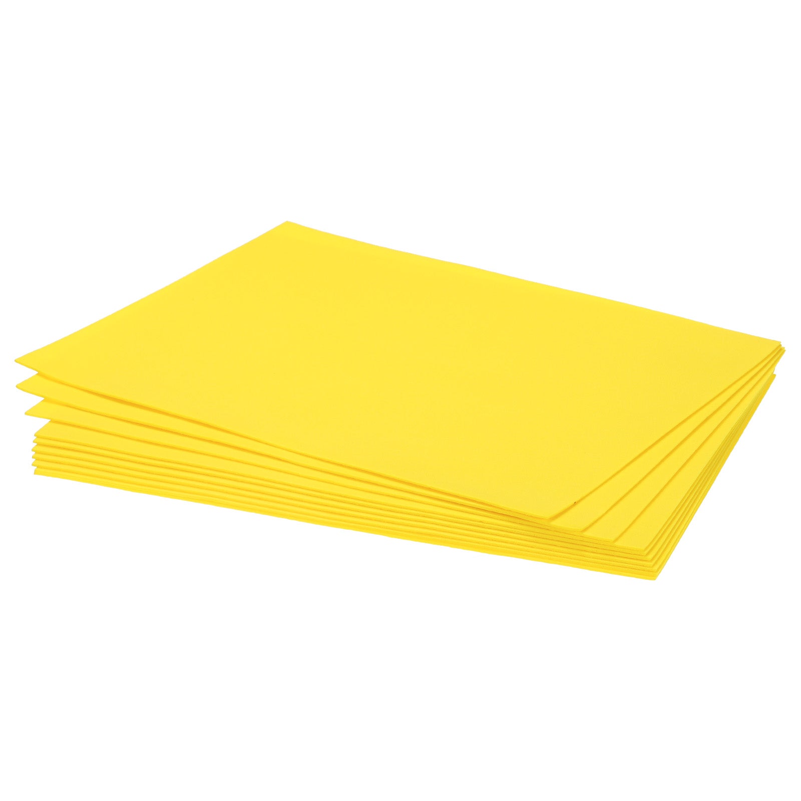 EVA Foam Sheets Light Yellow 10.8 x 8.5 Inch 1.7mm Thick Crafts Foam ...