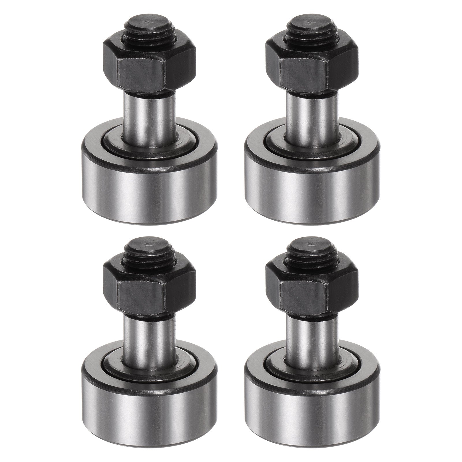 4pcs CF10-1 Cam Follower KR26 Needle Roller Bearing M10x1.25mm Male ...