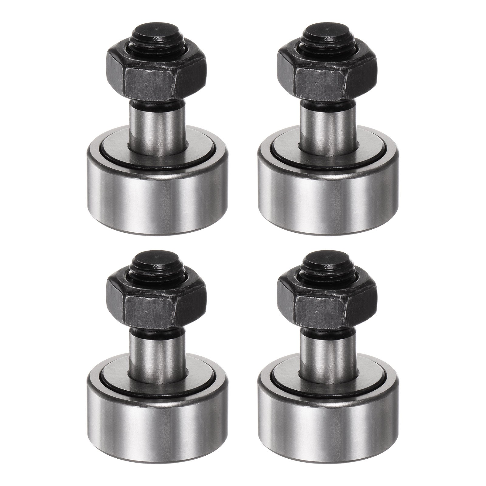 4pcs CF12 Cam Follower KR30 Needle Roller Bearing M12x1.5mm Male Thread ...