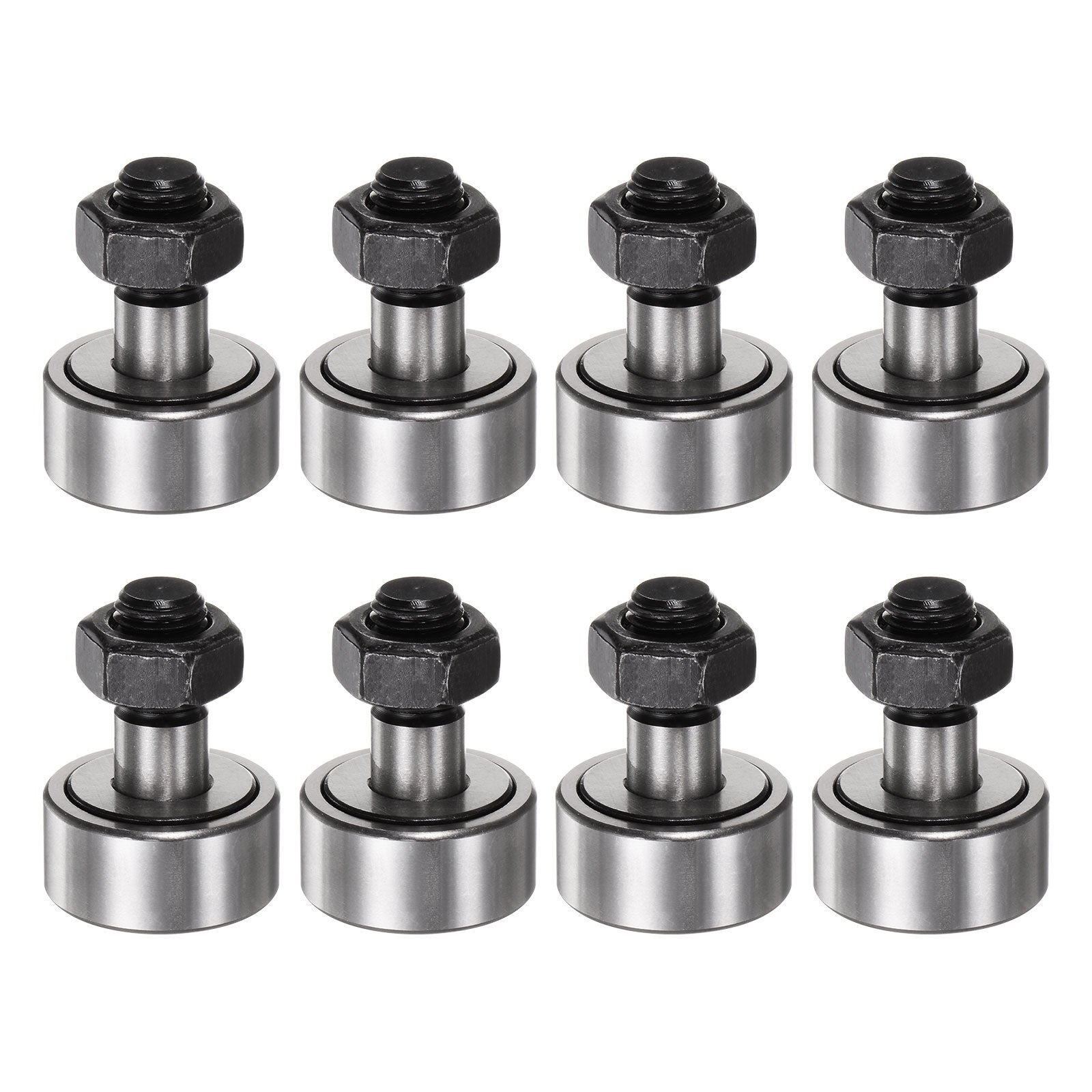 8pcs CF12 Cam Follower KR30 Needle Roller Bearing M12x1.5mm Male Thread ...