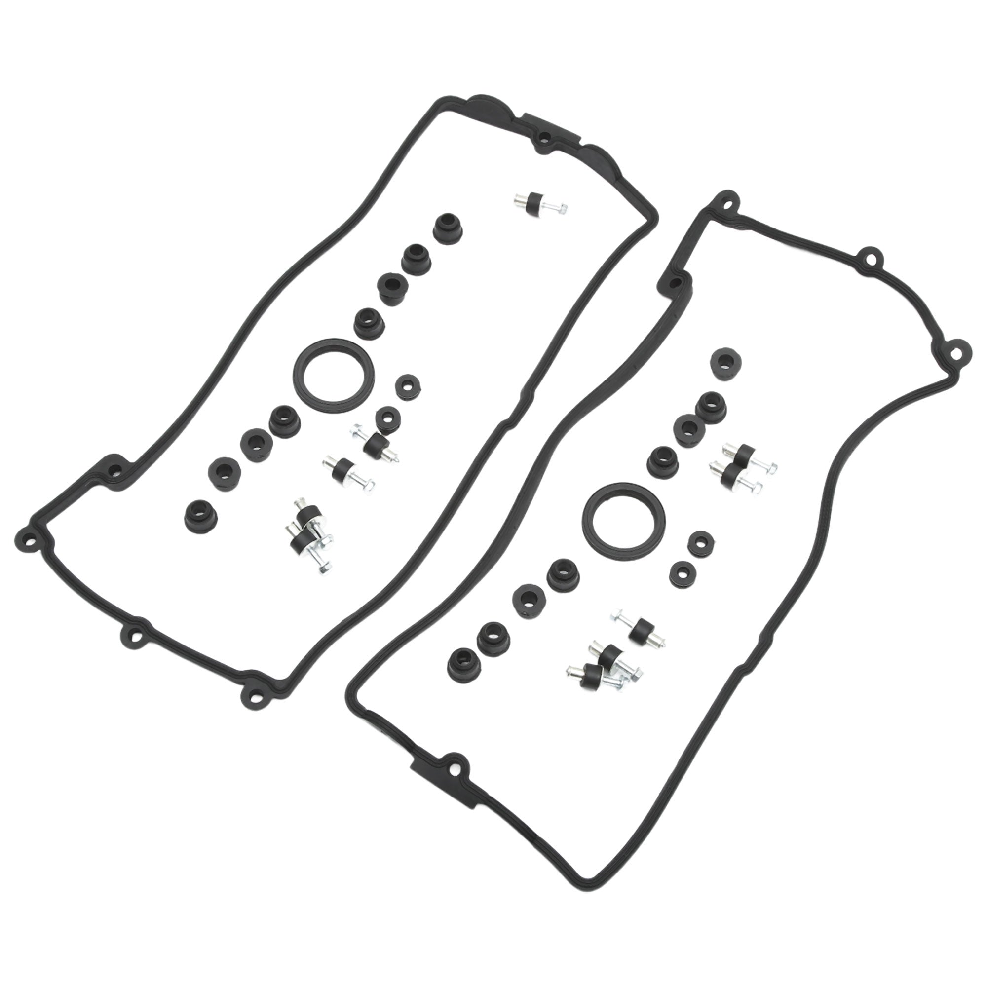 2 Set Engine Valve Cover Gasket Seal for BMW X5 xDrive48i 2004-2010 No ...