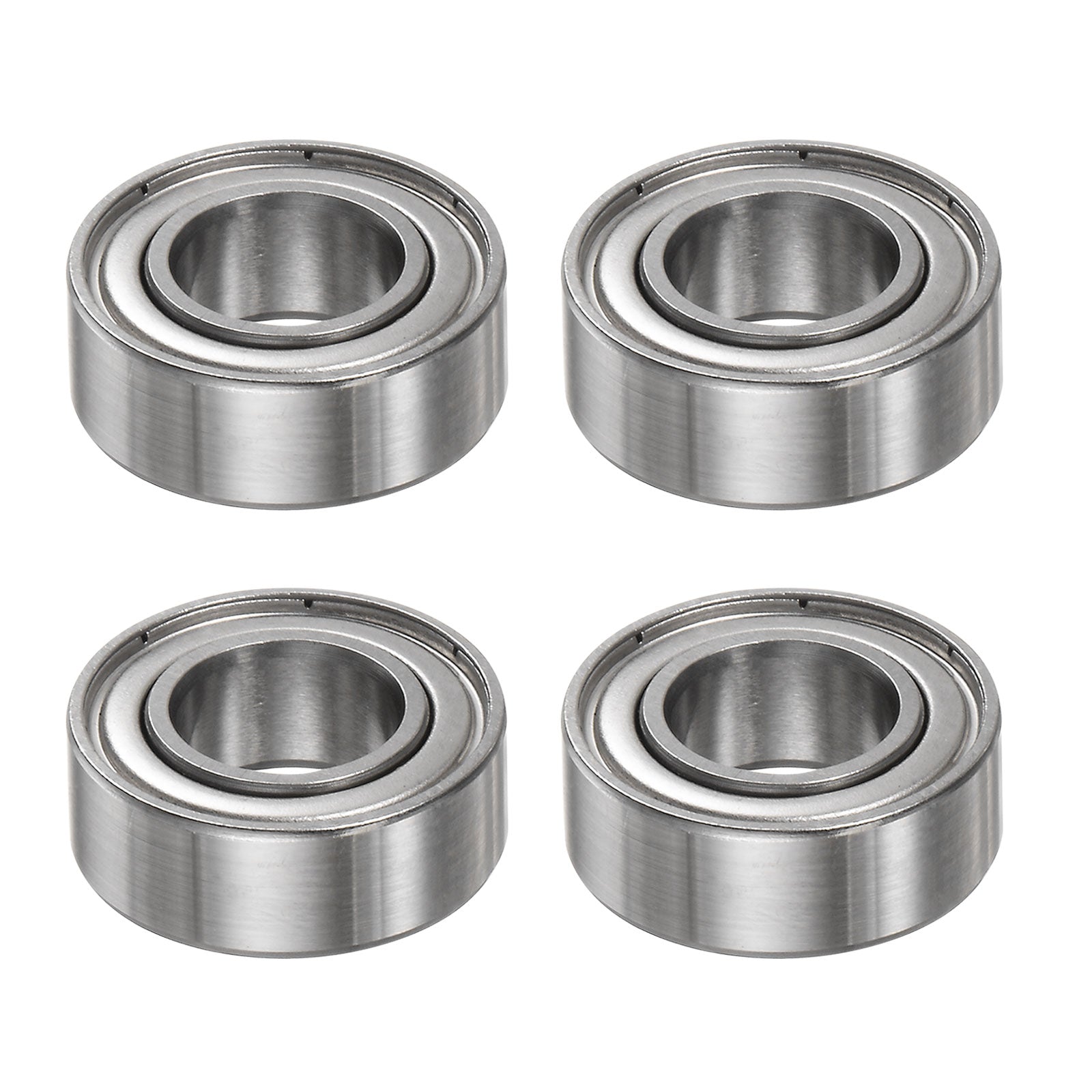 4pcs 687ZZ Deep Groove Ball Bearings 7mm Bore 14mm OD 5mm Thick Chrome ...