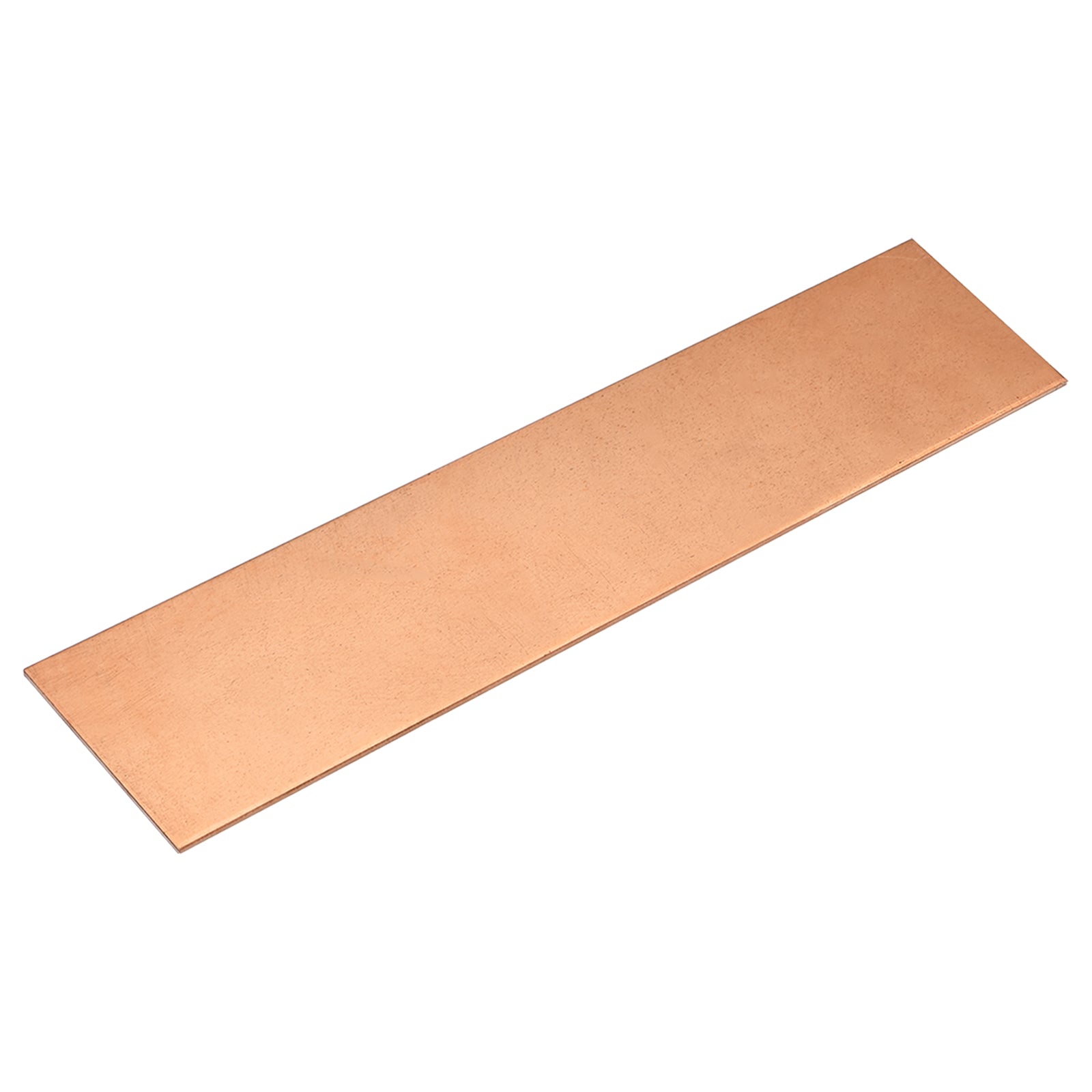 Uxcell Pure Copper Sheet, 8" x 2" x 0.08" 12 Gauge T2 Copper Metal ...