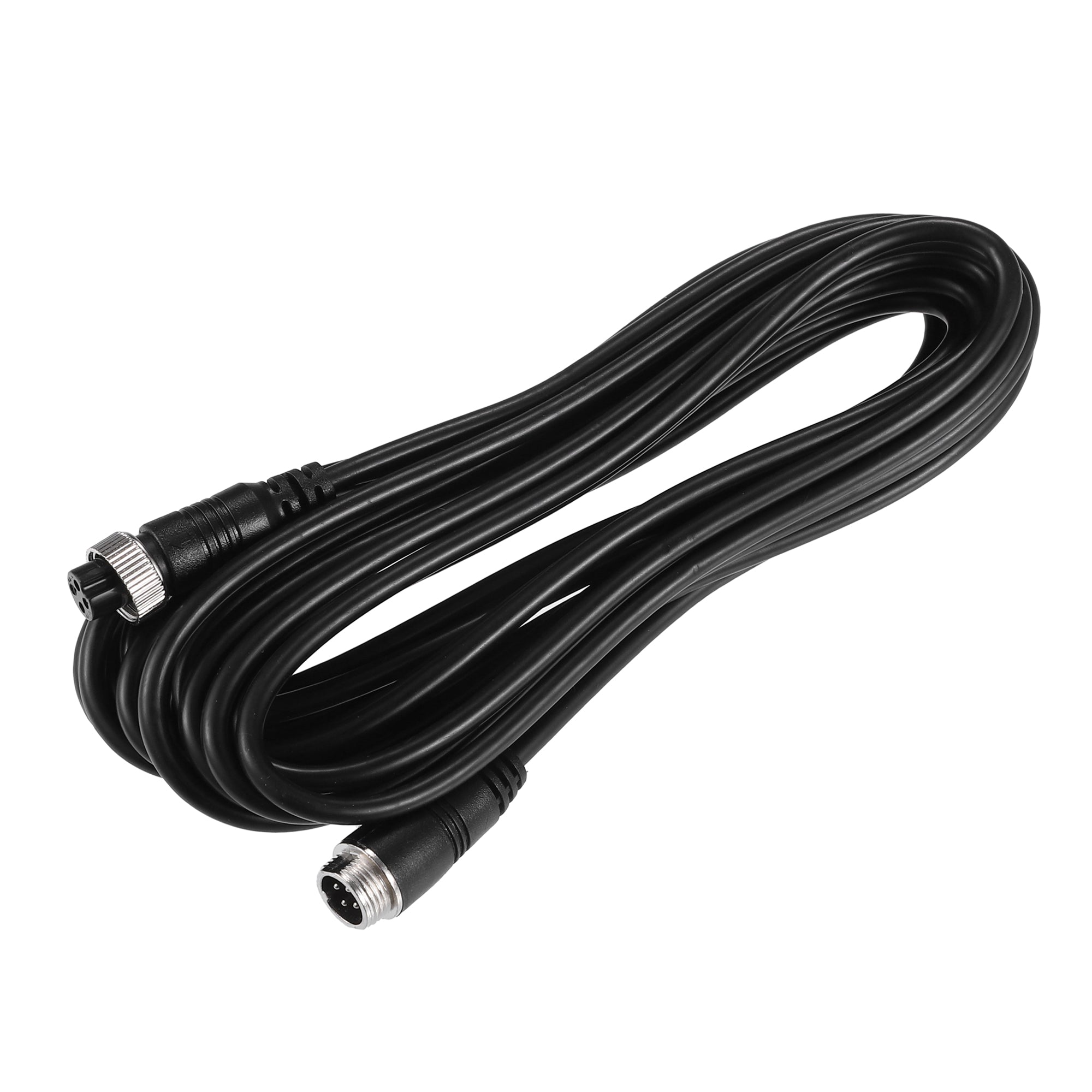 Uxcell 4 Pin 16.40ft Backup Camera Cable Aviation Extension Cable Car ...